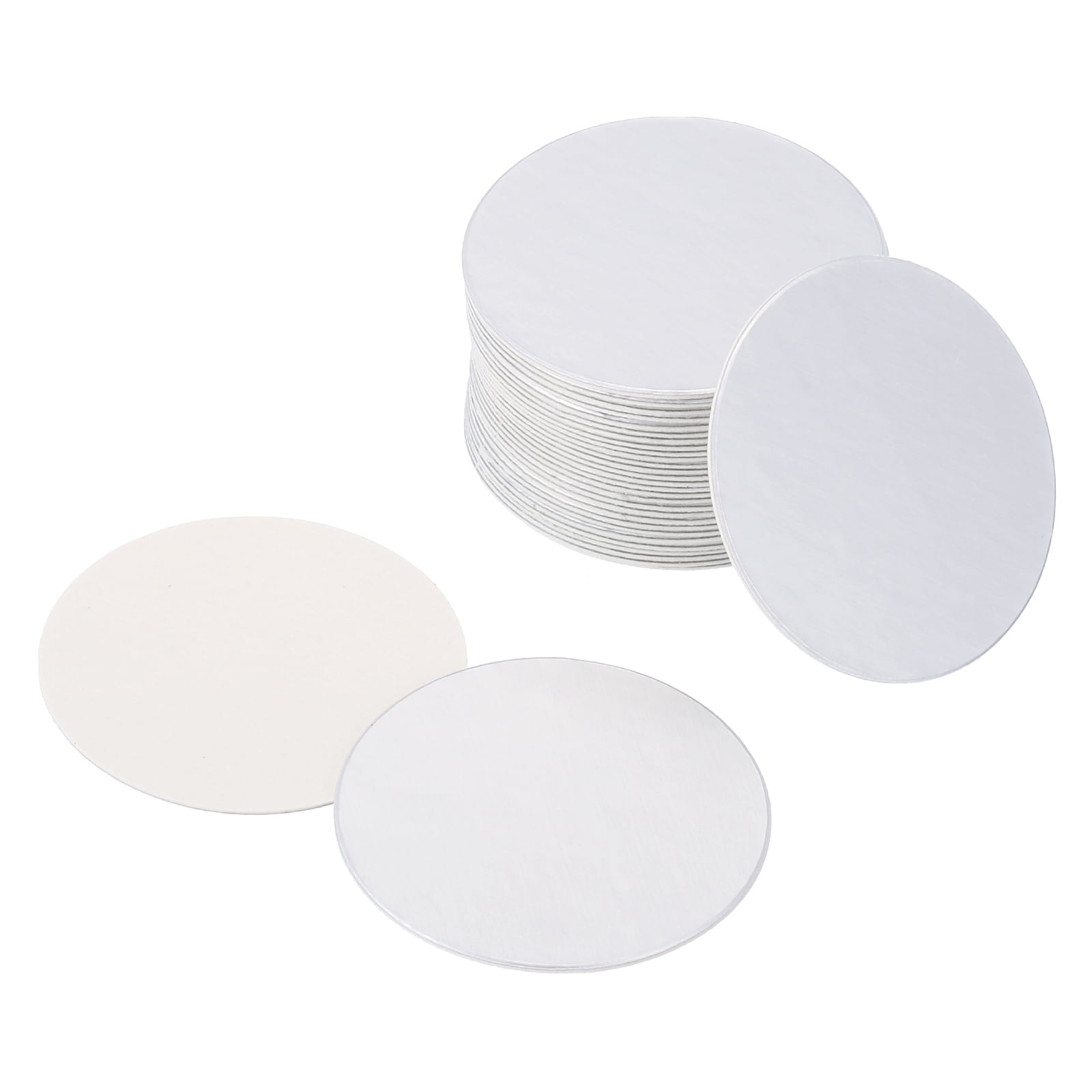 Uxcell 28mm Resistant Tamper Aluminum Foil Cap Liner Induction Heat ...