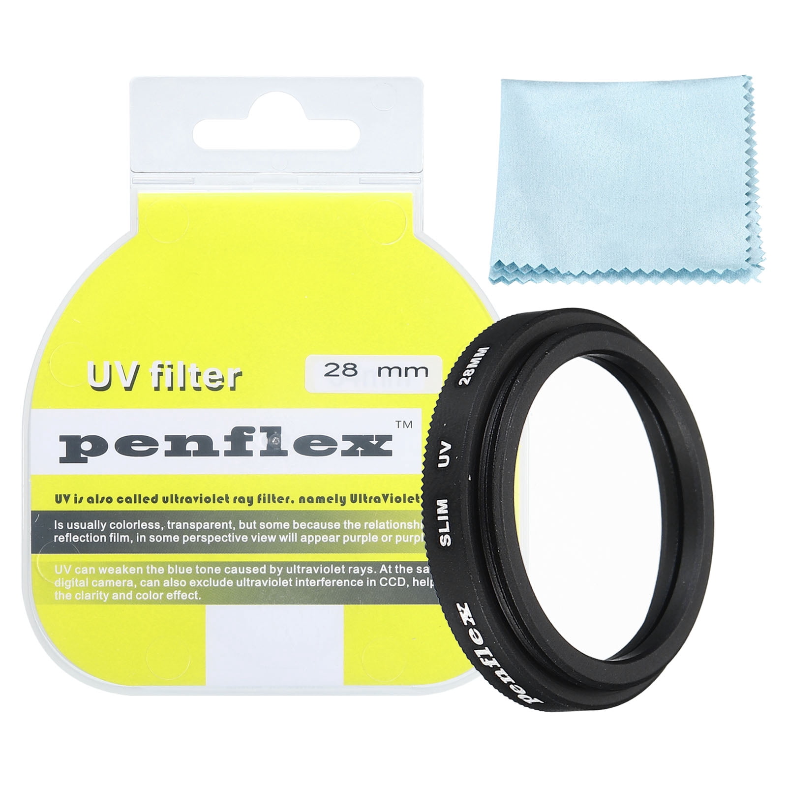 Uxcell 28mm UV Filter, 1 PCS Protection Filter Camera Lens Filter ...