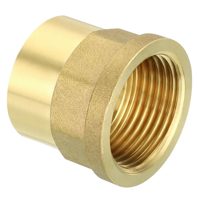 Uxcell 28mm x 1BSPT Brass Compression Tube Fitting, 1 Pcs Garden Hose ...