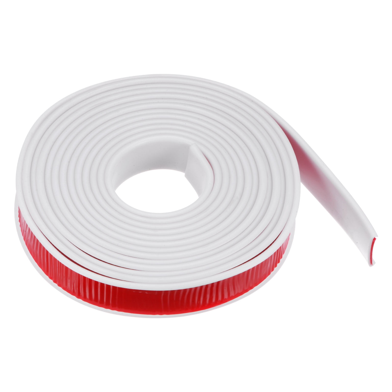 Uxcell 28mm x 5000mm Flexible TPE Self Adhesive U-Shape Veneer Edging ...