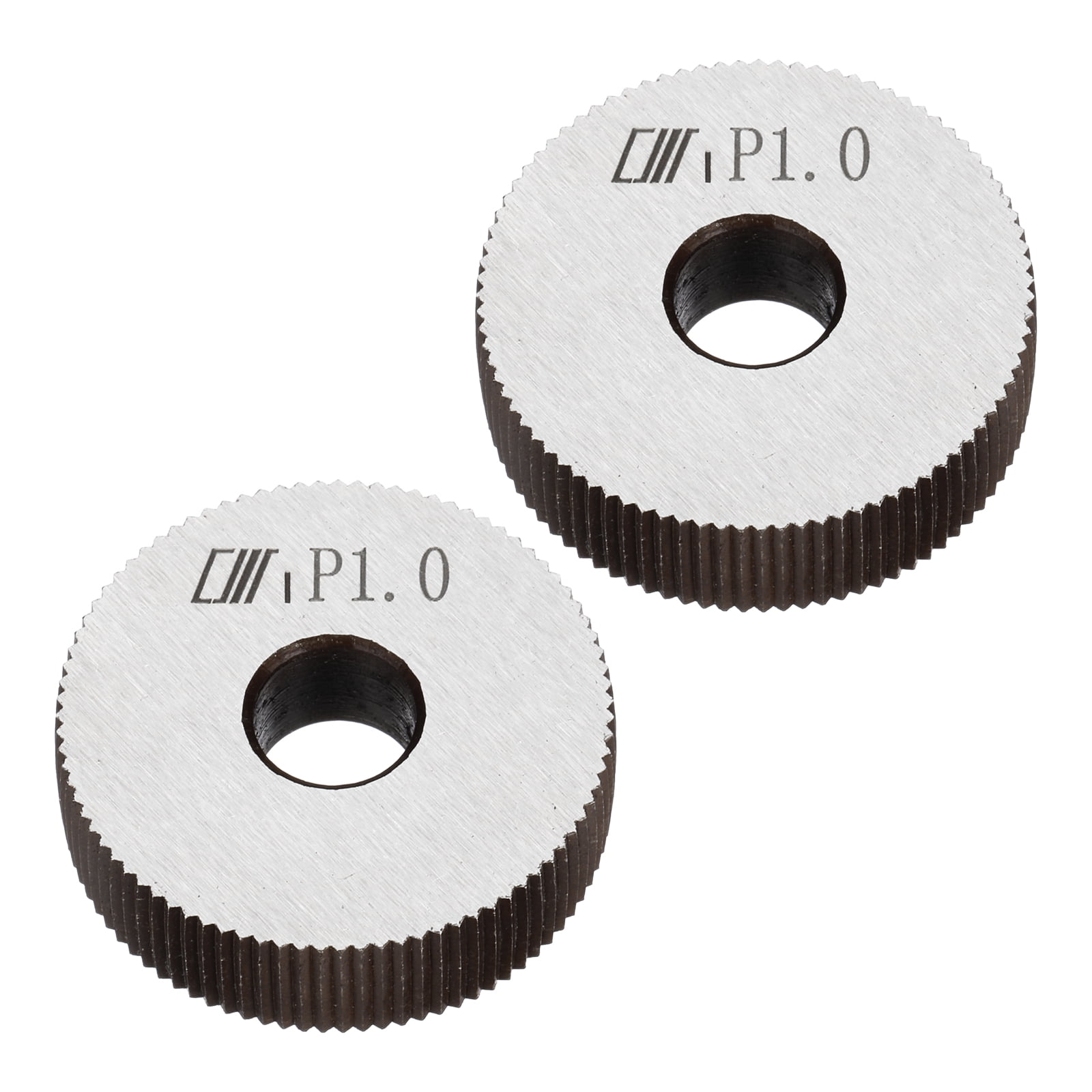 Uxcell 28x8x8mm Knurling Wheel Kit 1.0mm Pitch Straight Wheel Linear ...