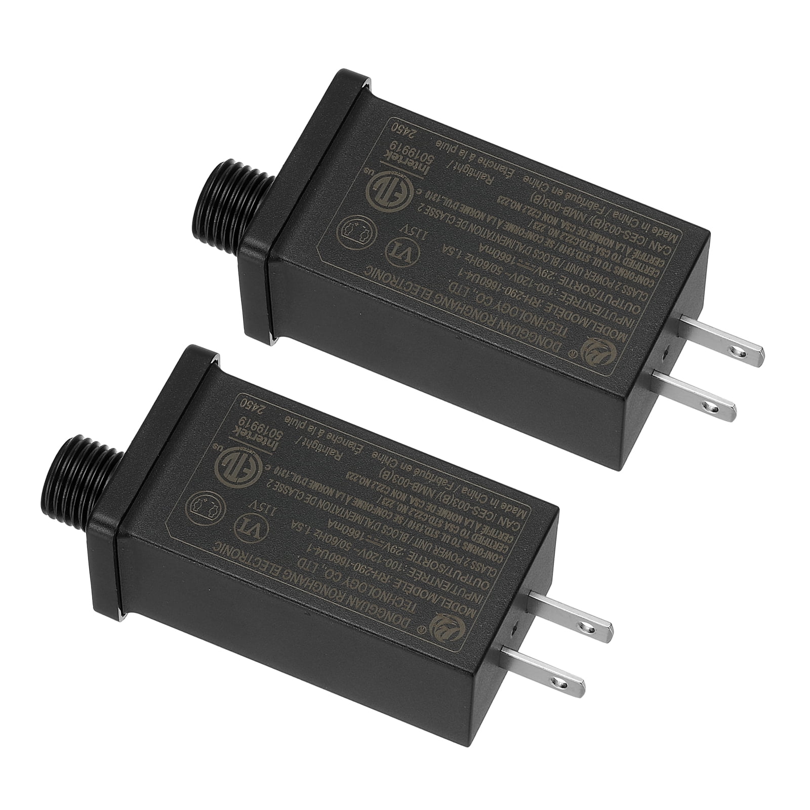 Uxcell 29V 48W LED Power Supply, 2pcs DC Low Voltage Transformer IP44 ...