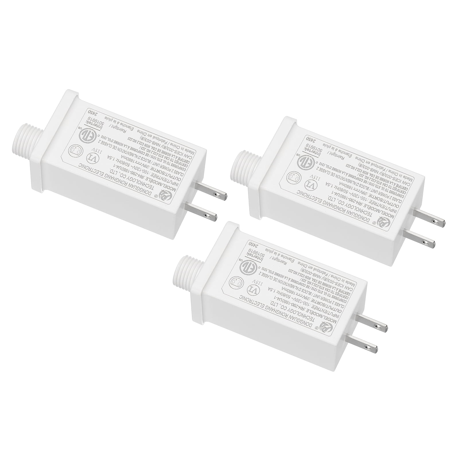 Uxcell 29V 48W LED Power Supply, 3pcs DC Low Voltage Transformer IP44 ...