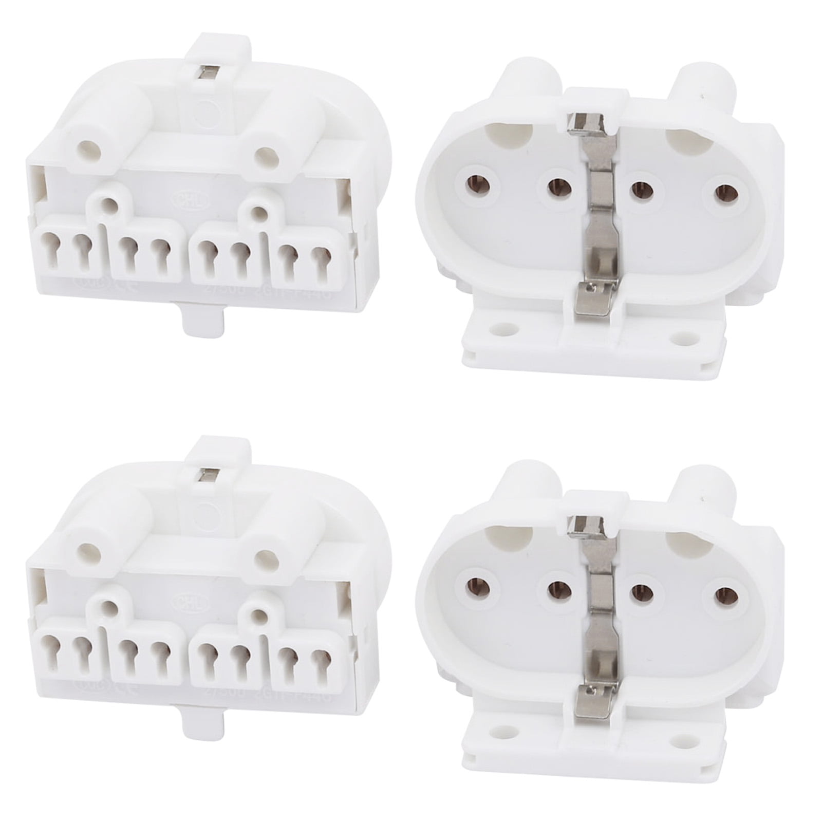Uxcell 2G11 Lamp Holder, 4Pcs 4-pin Tube Socket Connector H Light ...