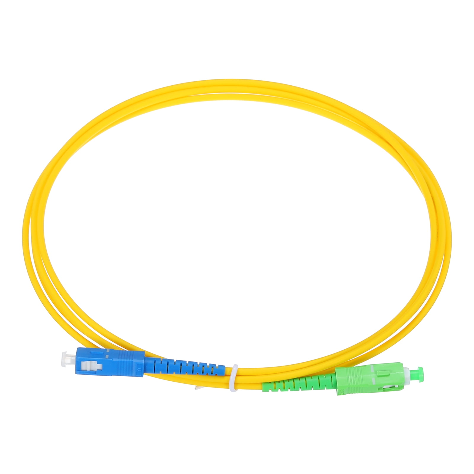 Uxcell 2M/6.56Ft Single-mode Simplex Fiber Optic Patch Cable SC/UPC-SC ...
