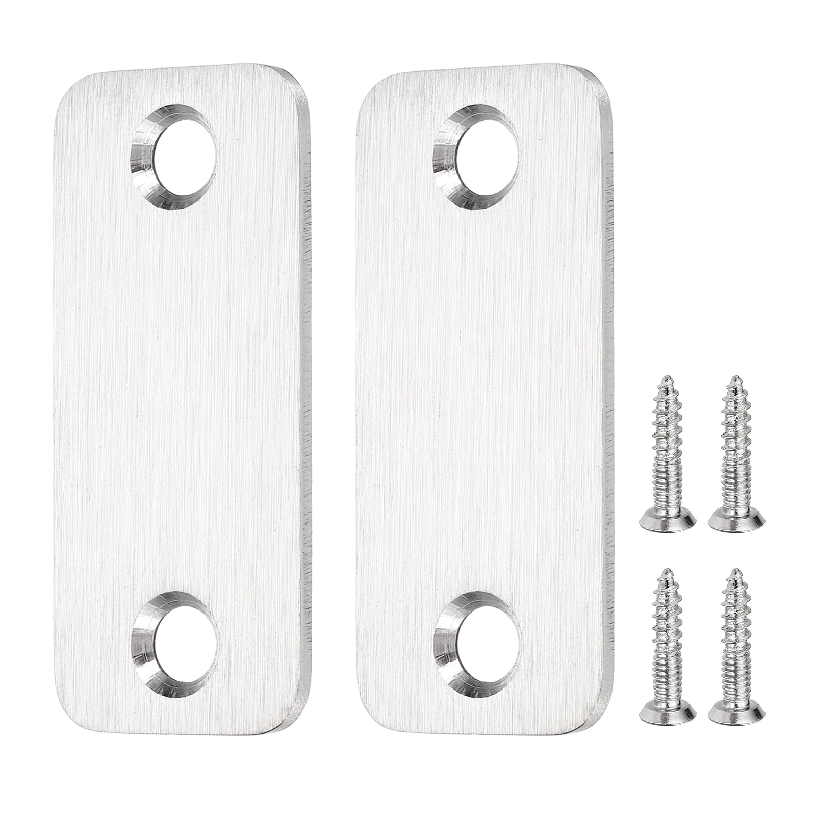 Uxcell 2PCS Door Edge Hole Filler Plate, 2-1/4inch x 1-1/8inch ...