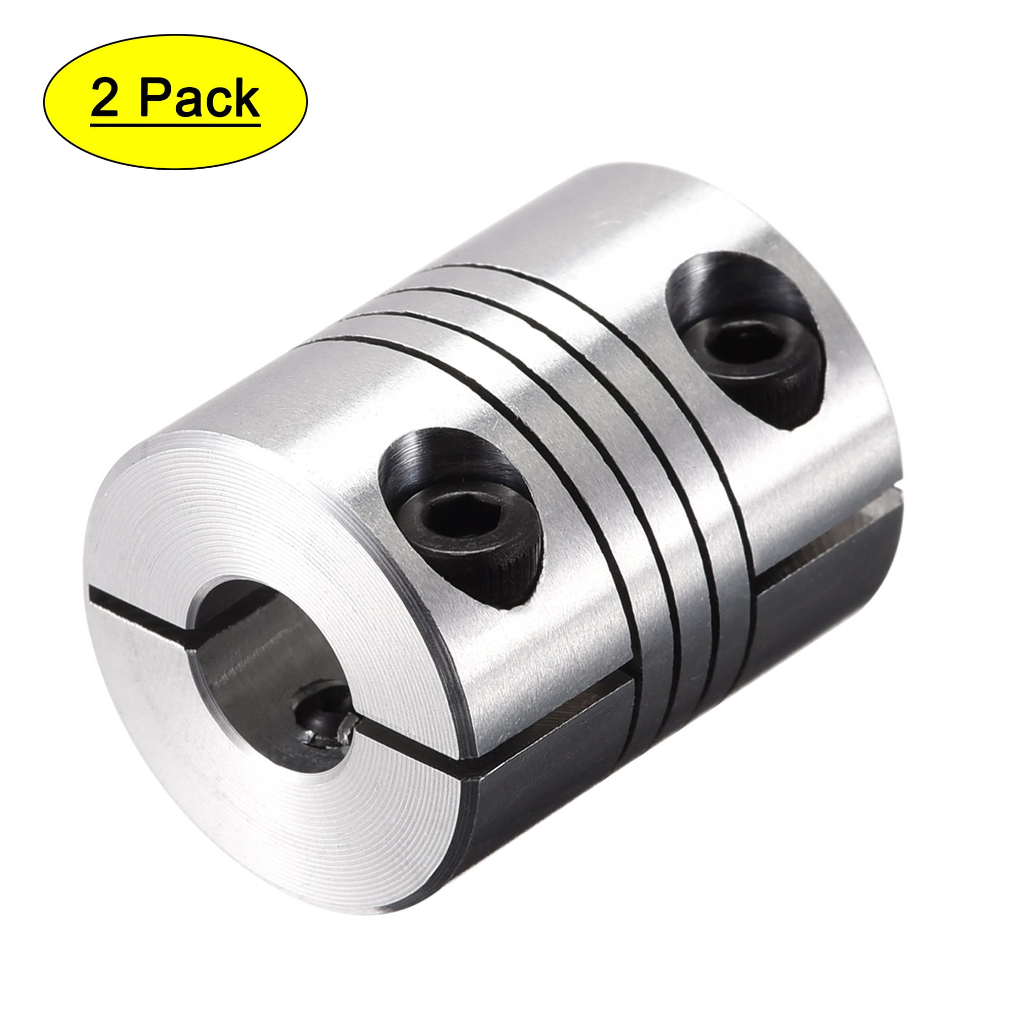 Uxcell 2PCS Motor Shaft 5mm to 8mm Helical Beam Coupler Coupling 20mm Dia 25mm Length - Walmart.com