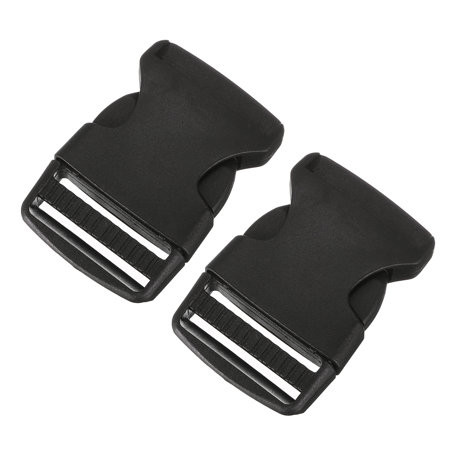 Uxcell 2Pack 1-1/2" Plastic Dual Adjustable Side Release Buckle for ...