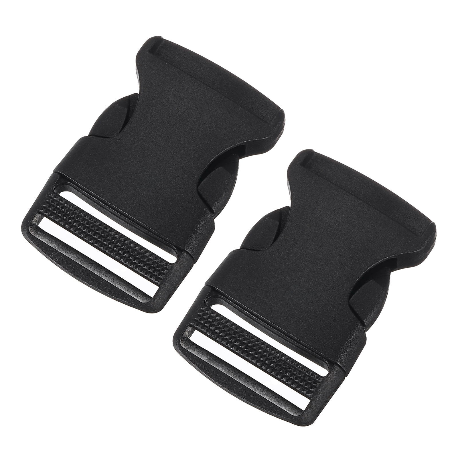 Uxcell 2Pack 1-1/4" Plastic Dual Adjustable Side Release Buckle for ...