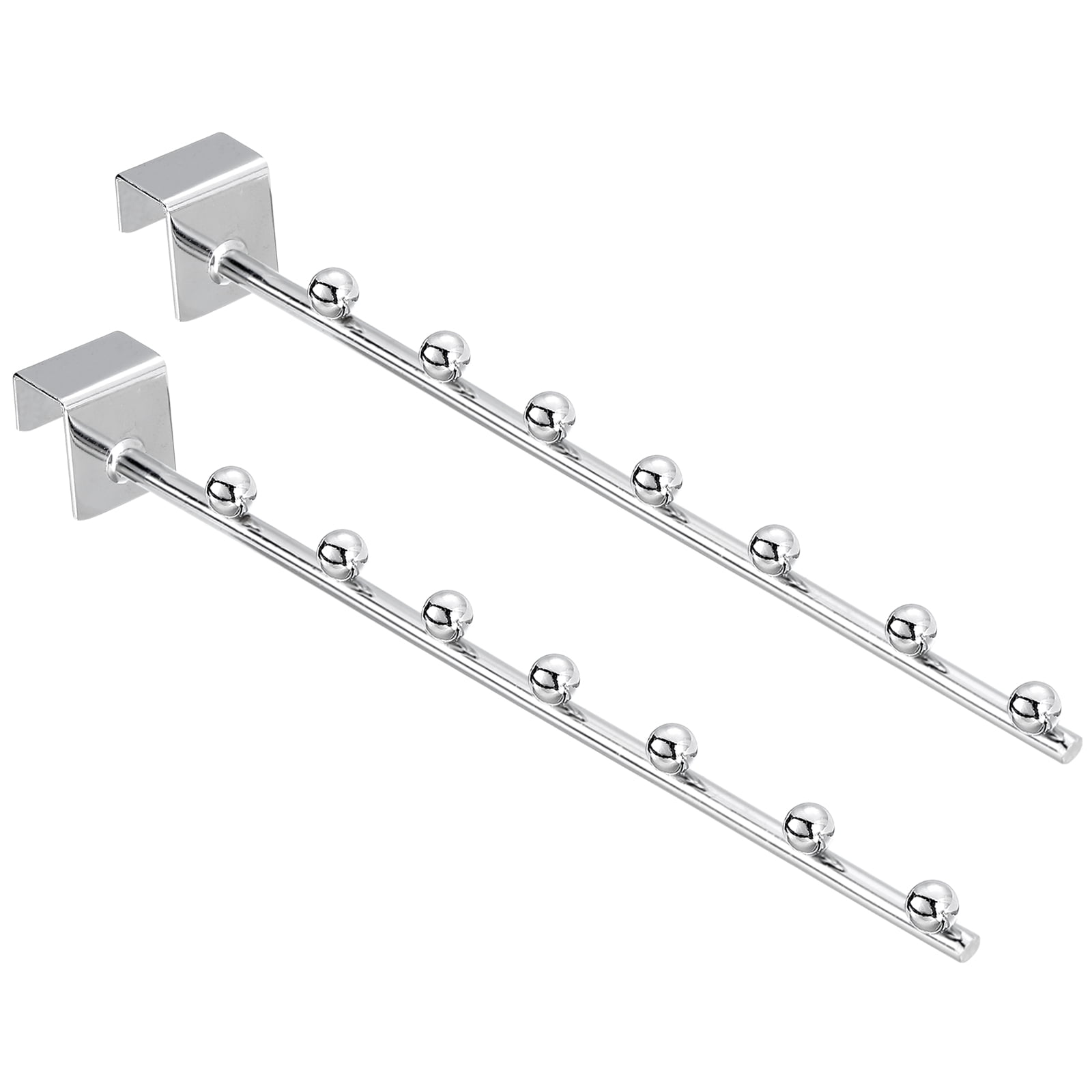 Uxcell 2Pack 11.22" 7 Ball Waterfall Hanger Rack Wall Hooks, Metal ...