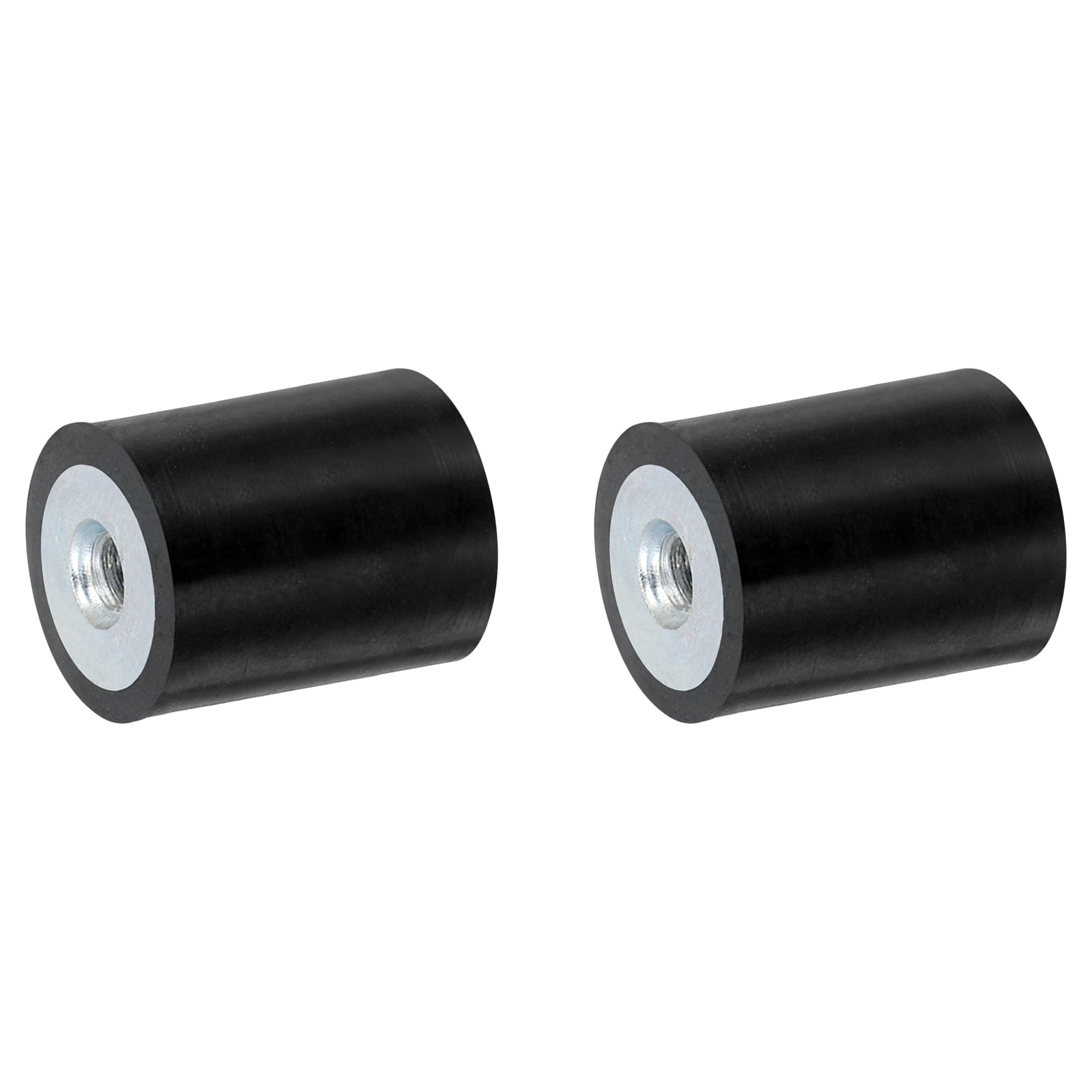 Uxcell 2Pack 15 x 20mm Rubber Female M4 Thread Isolator Replaces Anti ...