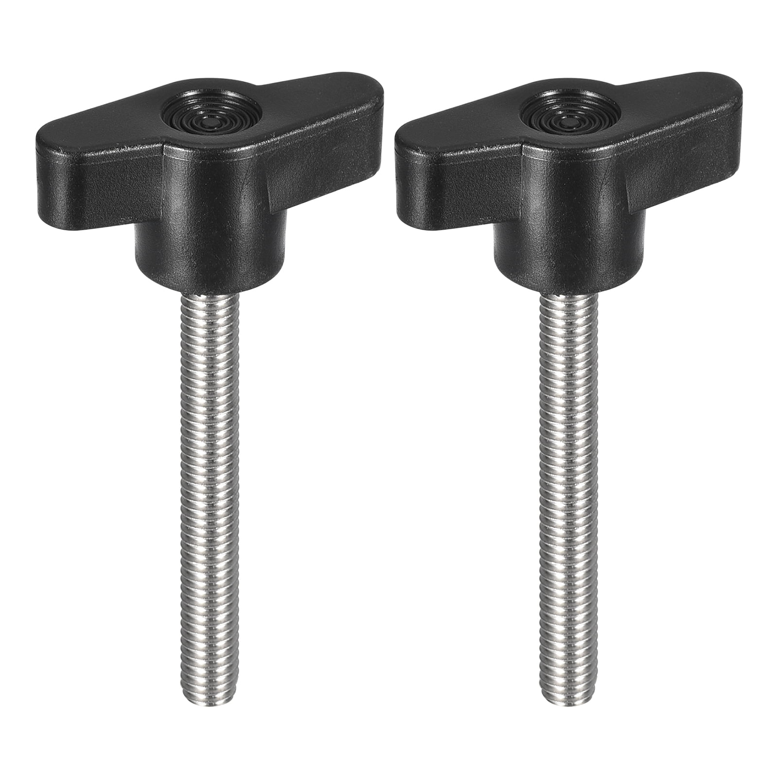 Uxcell 2Pack Metric 304 Stainless Steel Clamping Screw Knob T Shaped ...