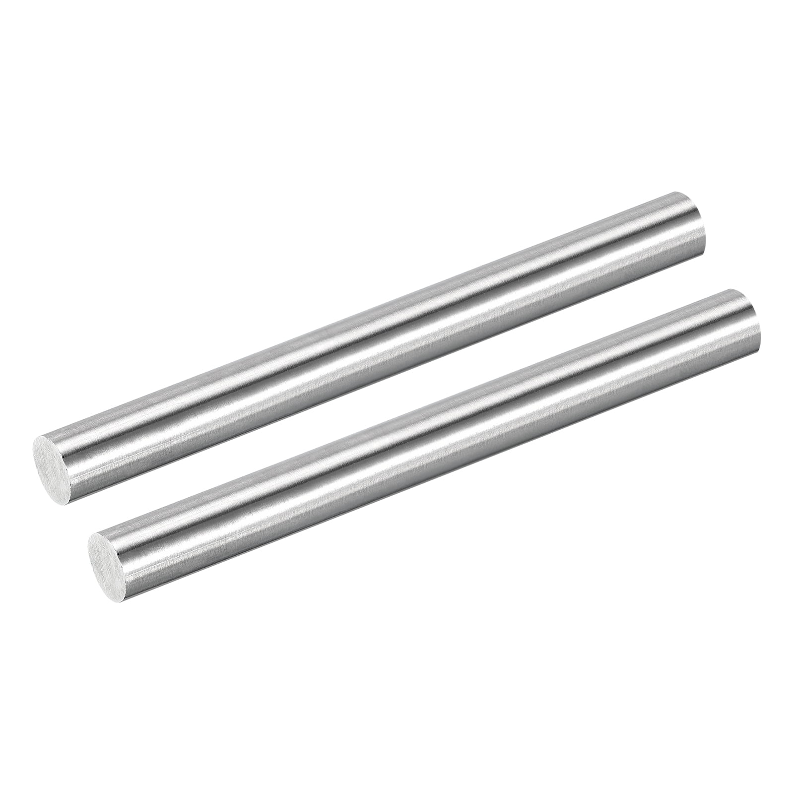Uxcell 2Pack 304 Stainless Steel Rods, 17mm x 204mm Metal Solid Shaft ...
