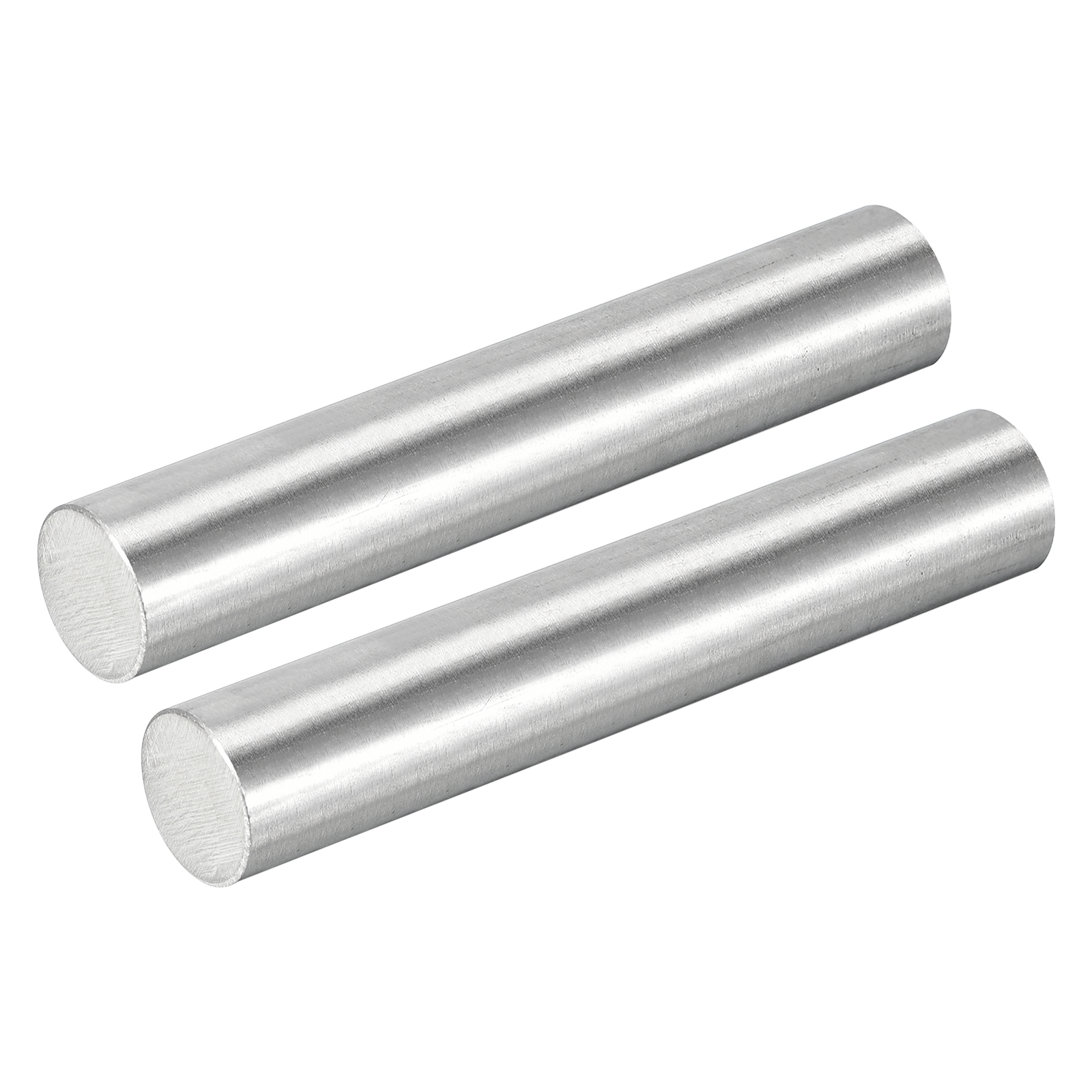 Uxcell 2Pack 304 Stainless Steel Rods, 18mm x 102mm Metal Solid Shaft ...