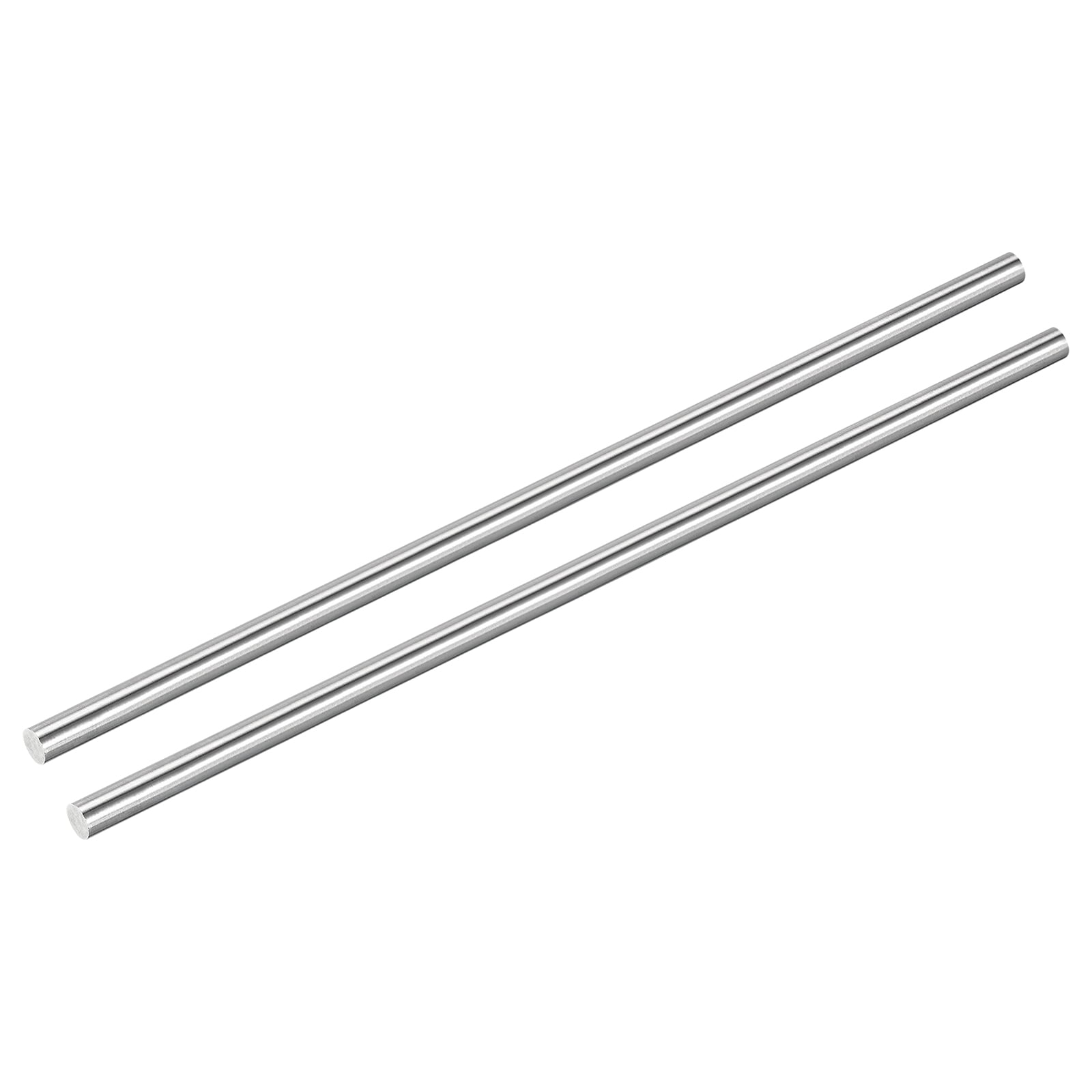 Uxcell 2Pack 304 Stainless Steel Rods, 9mm x 305mm Metal Solid Shaft ...