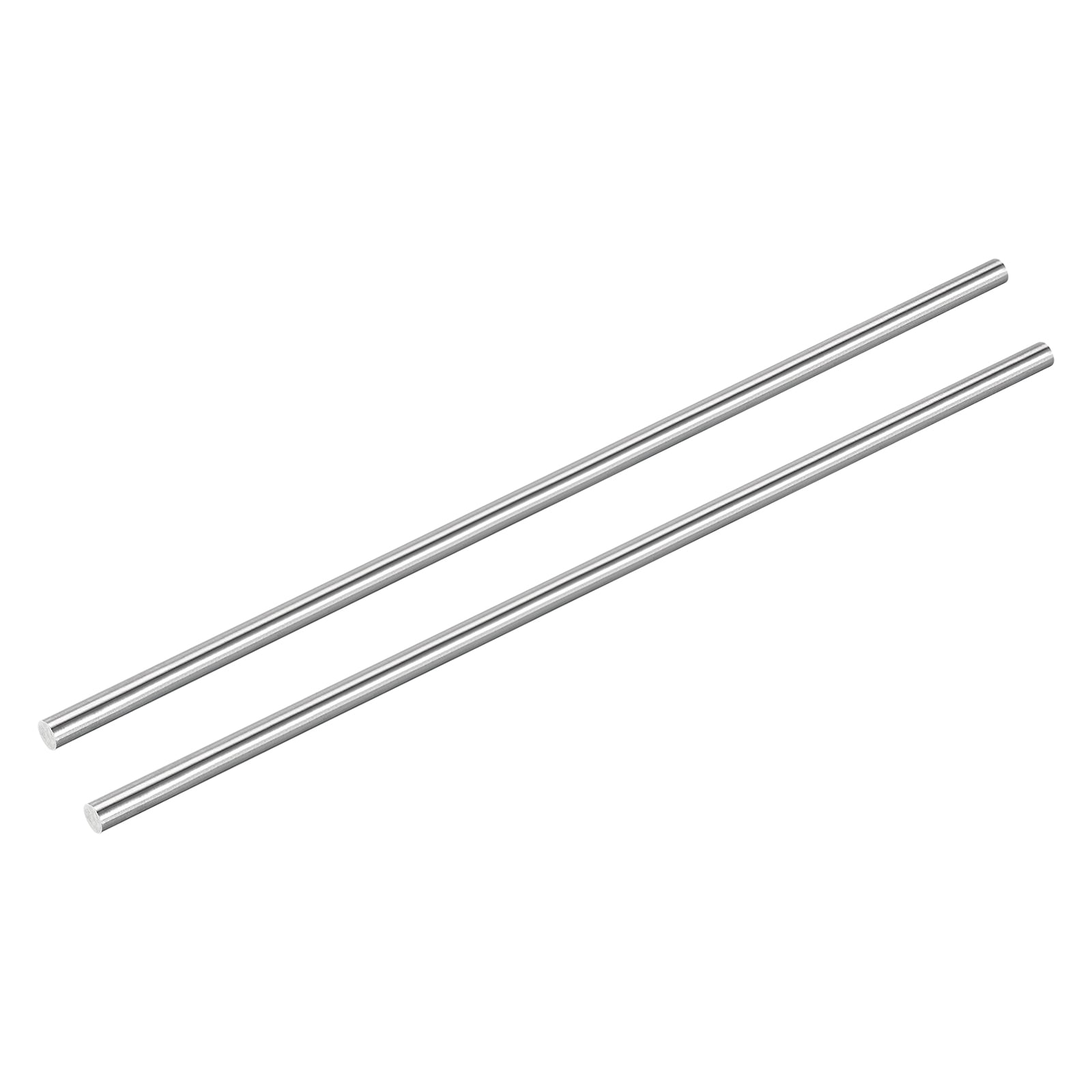 Uxcell 2Pack 304 Stainless Steel Rods, 9mm x 356mm Metal Solid Shaft ...