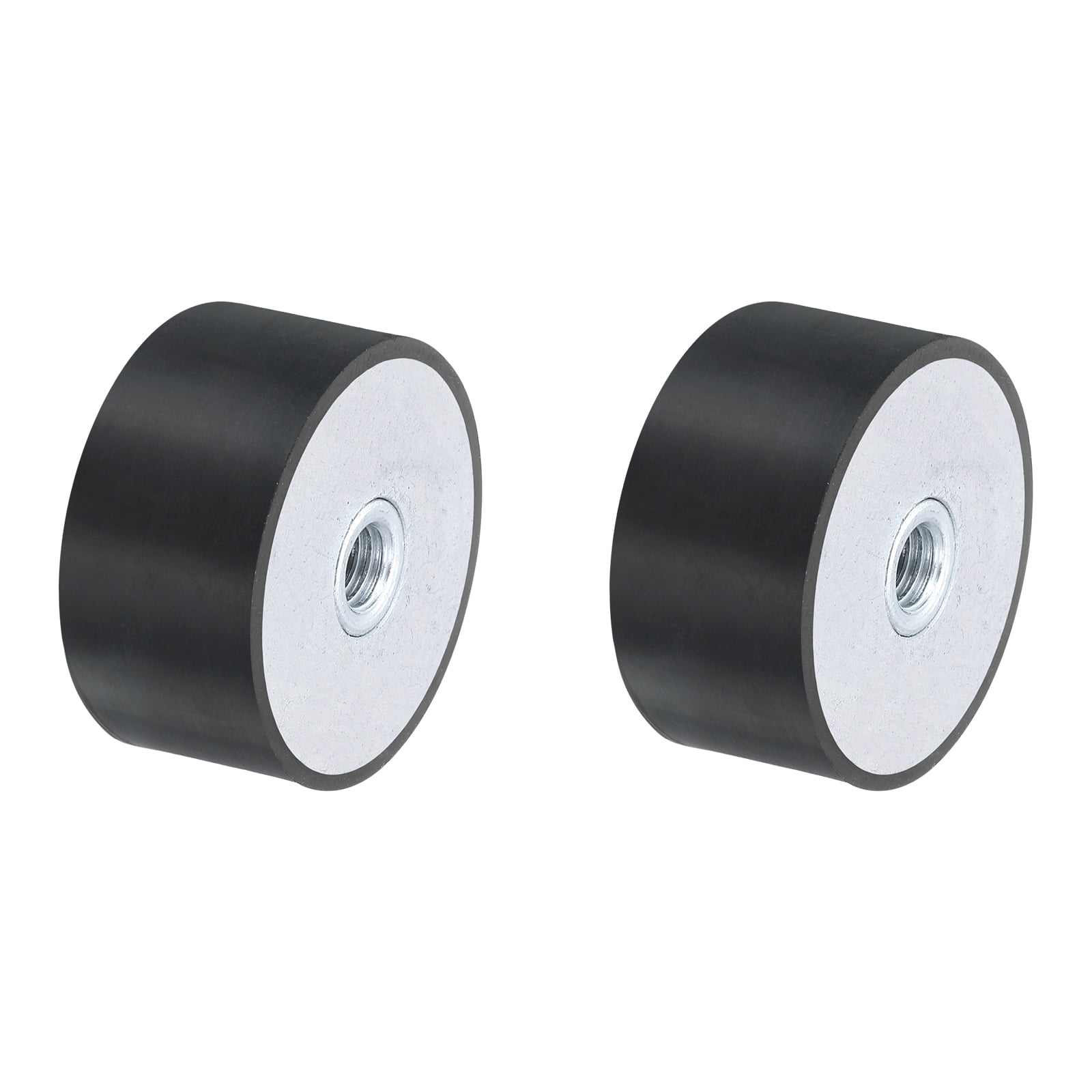 Uxcell 2Pack 40 x 20mm Rubber M8 Thread Mount Isolator Replaces Anti ...