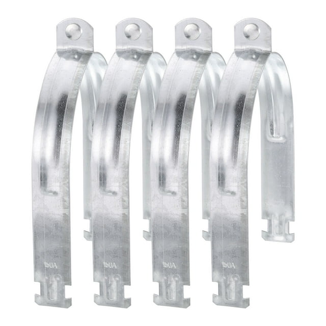 Uxcell 2Pack 6-1/2" EMT Strut Clamps Steel with Bolt Nut for Rigid ...