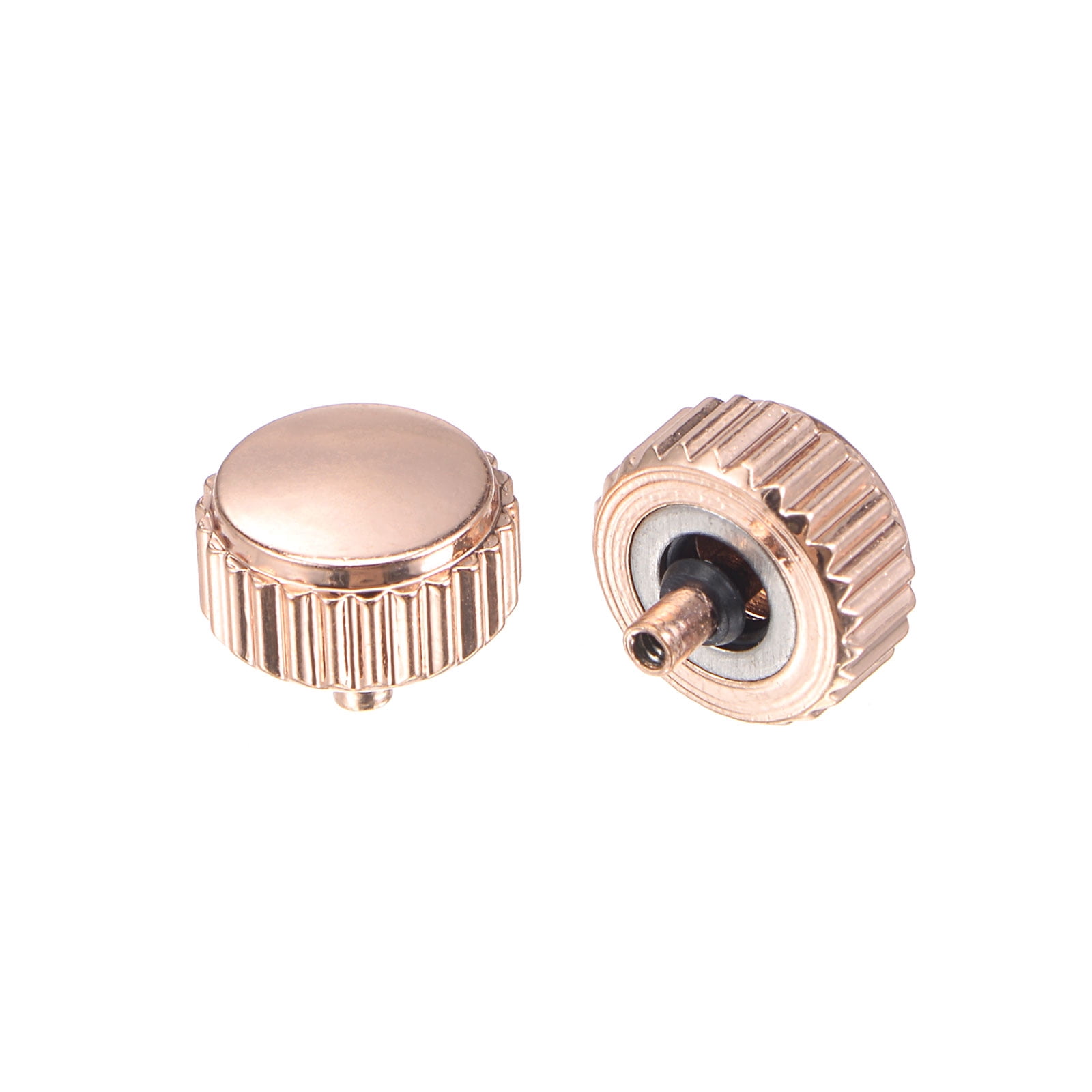Uxcell 2Pack 6.5mm Watch Crown Parts, Stainless Steel Flat Head Long ...