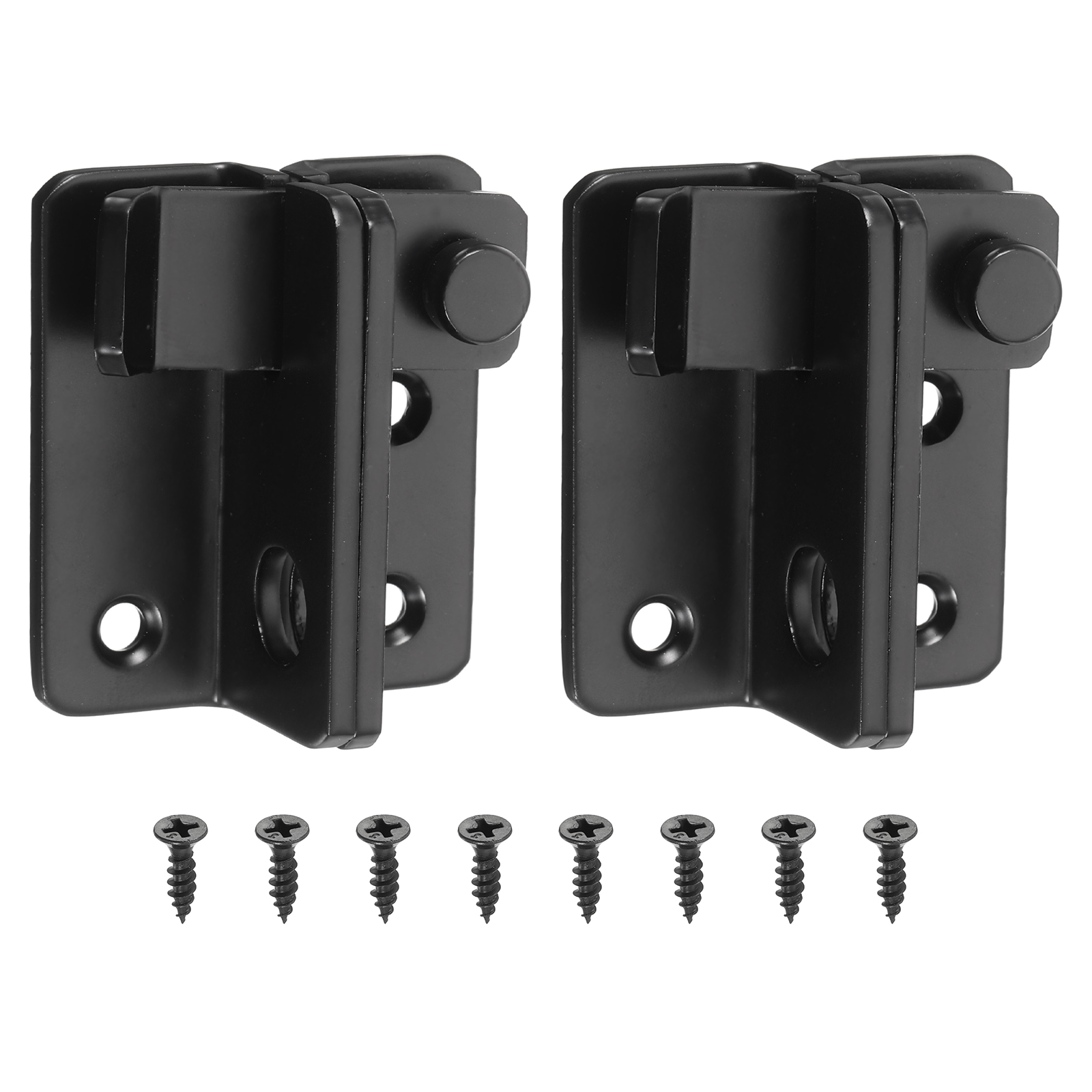 Uxcell 2Pack 62mm Stainless Steel Flip Gate Latch Door Slide Bolt Right ...