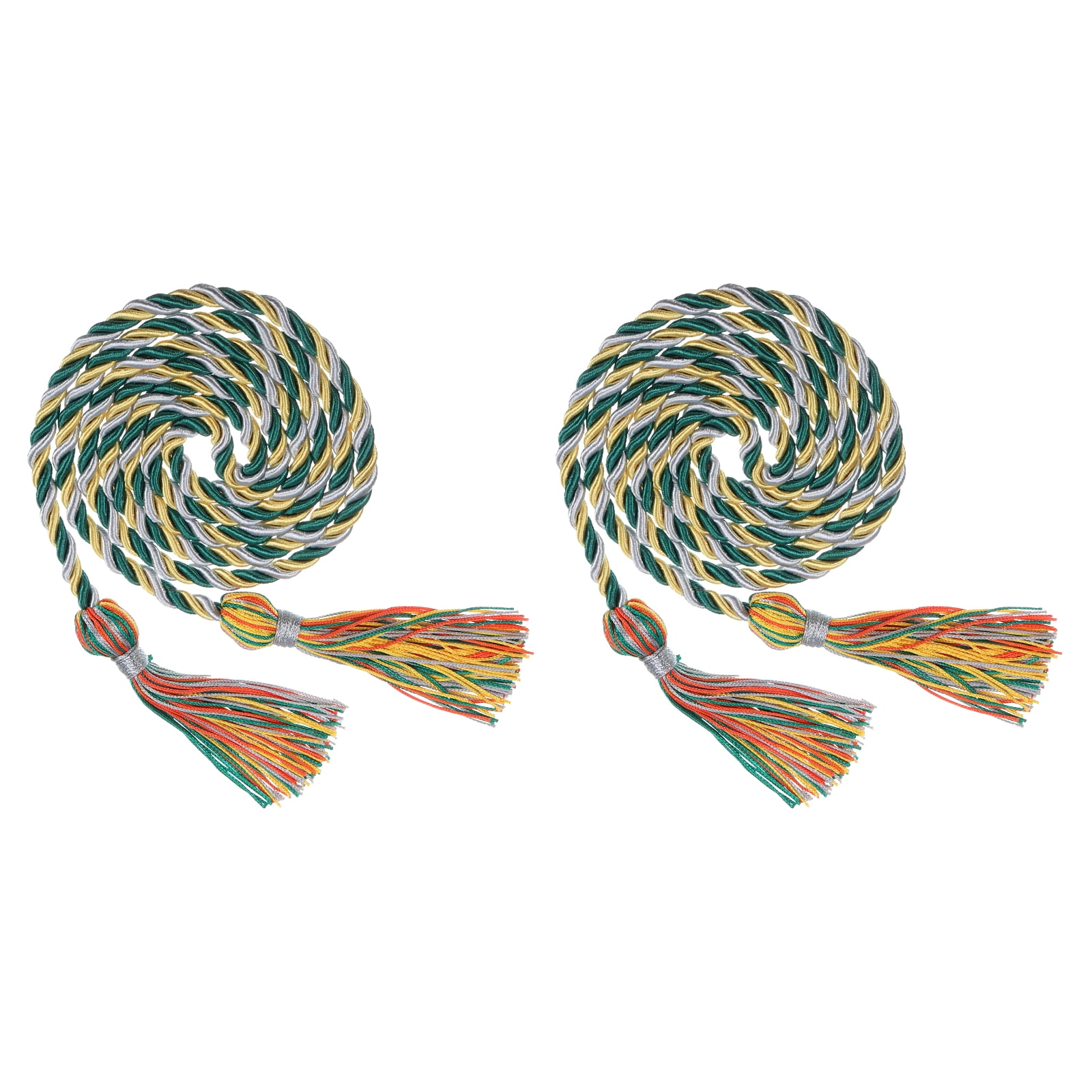 Uxcell 2Pack 67" Graduation Honor Cord with Tassel Braided Graduation ...