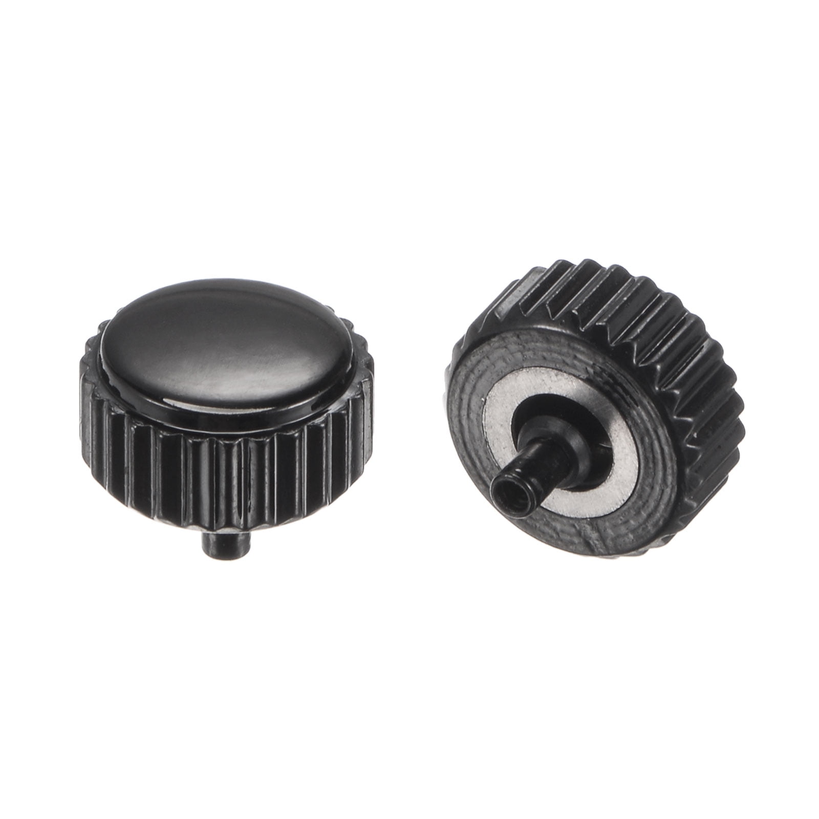 Uxcell 2Pack 6x7mm Watch Crown Parts, Stainless Steel Flat Head Long ...