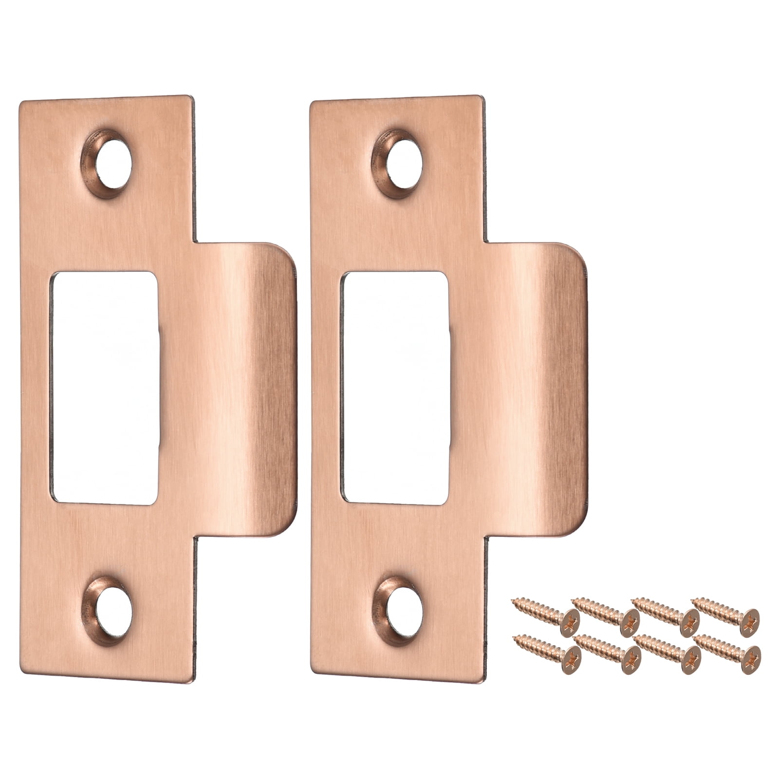 Uxcell 2Pack 70mm x 40.3mm 304 Stainless Steel Door Latch Deadbolt ...