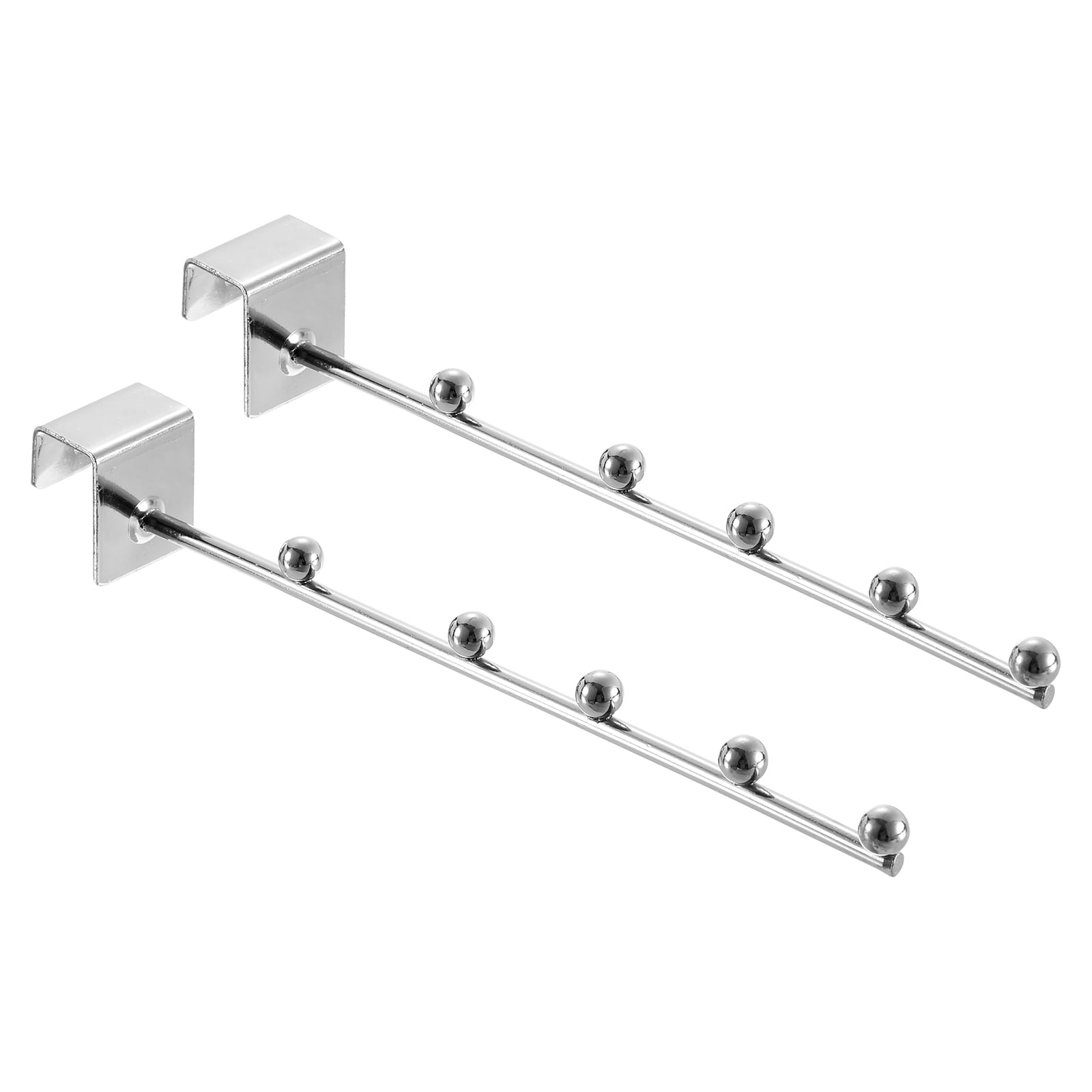 Uxcell 2Pack 8.07" 5 Ball Waterfall Hanger Rack Wall Hooks, Metal ...