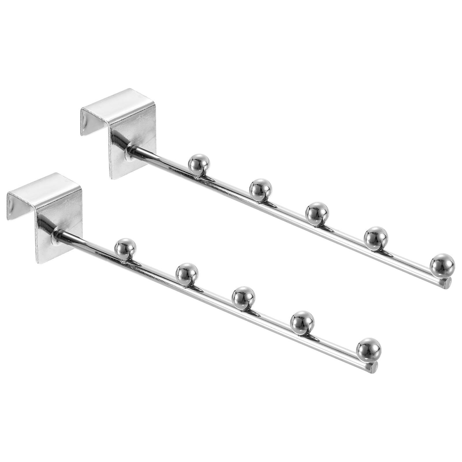 Uxcell 2Pack 8.27" 5 Ball Waterfall Hanger Rack Wall Hooks, Metal ...