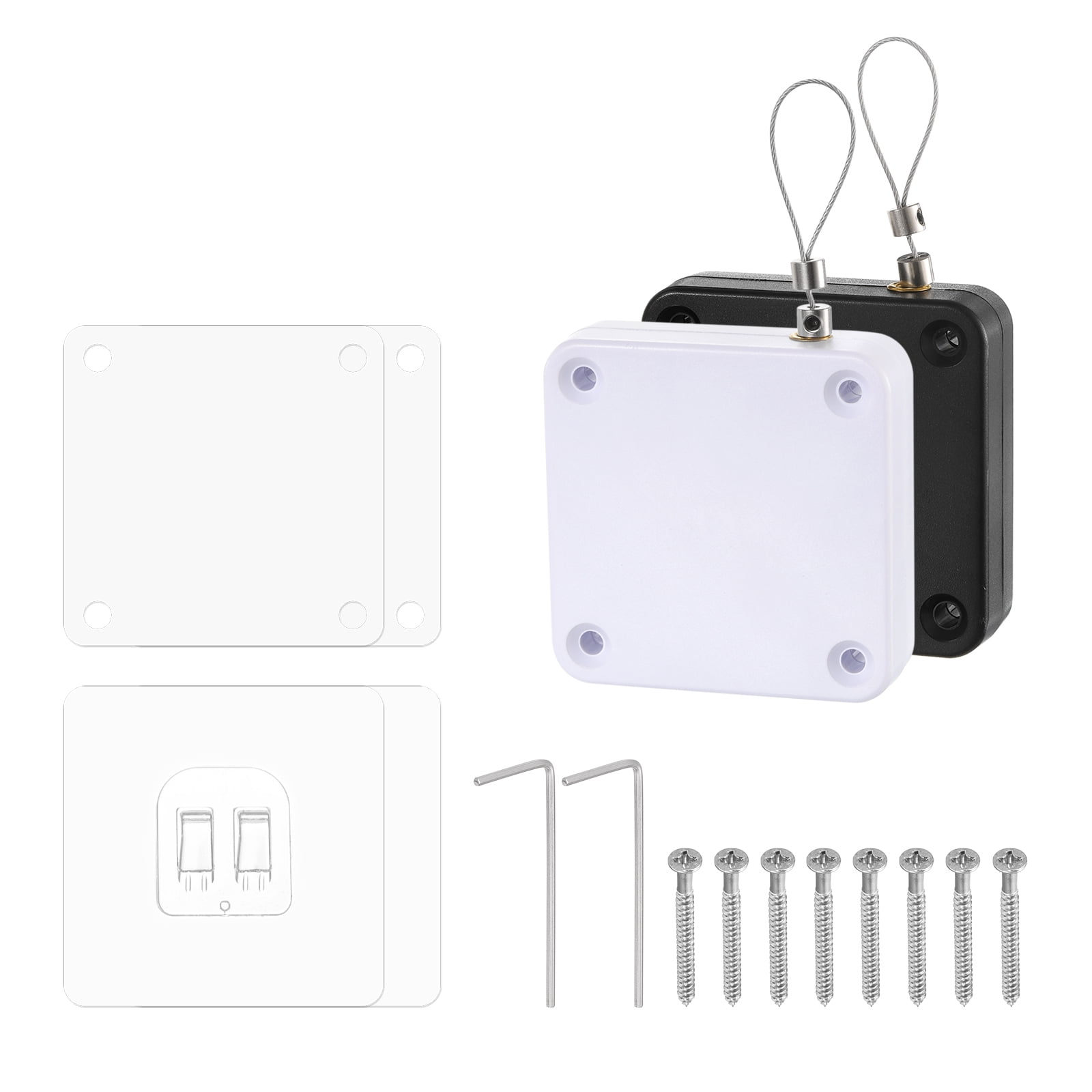 Uxcell 2Pack 800g Punch-Free Automatic Sensor Door Closer Self Closing ...