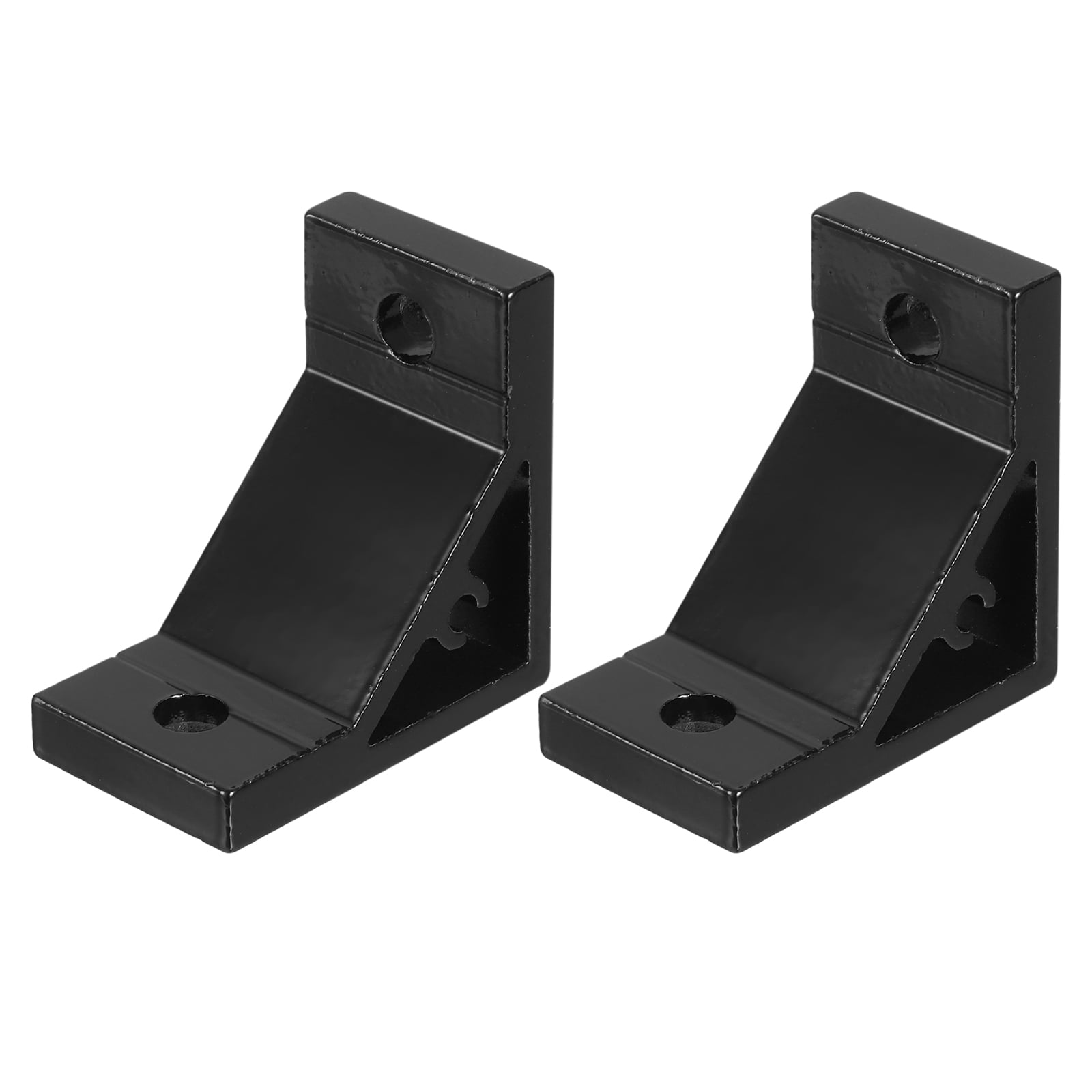 Uxcell 2Pack 90 Degree Angle Aluminum Profile Corner Brackets Joint ...