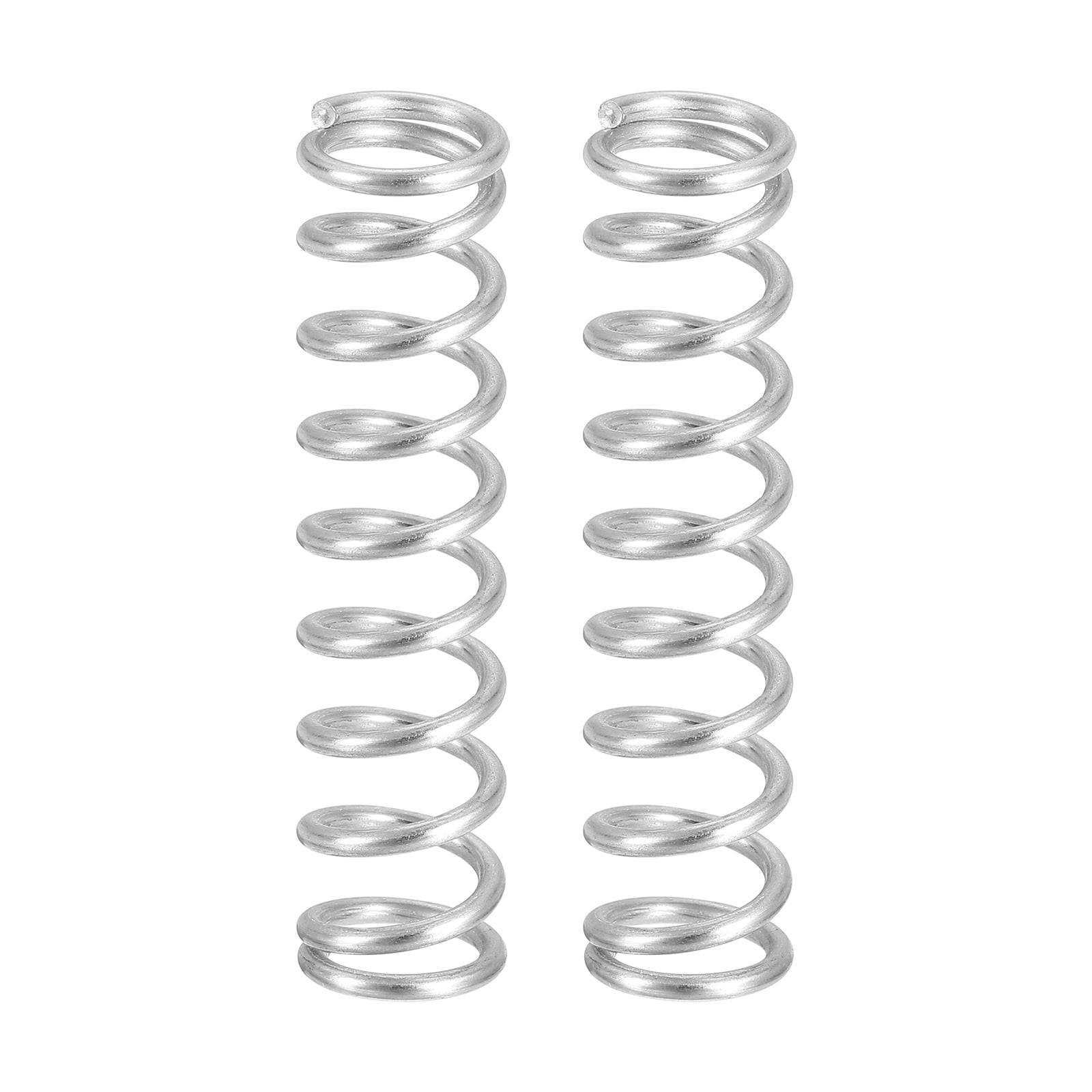 Uxcell 2Pack Compression Springs, 1.6mm Wire Diameter x 12mm OD x 50mm ...