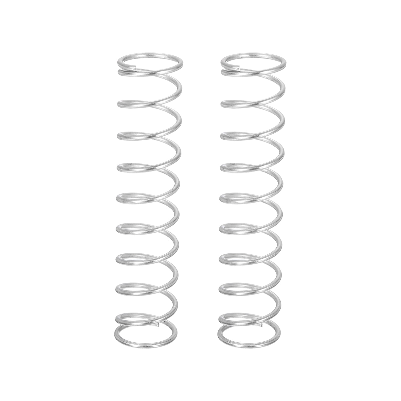 Uxcell 2Pack Compression Springs, 1.6mm Wire Diameter x 18mm OD x 80mm ...