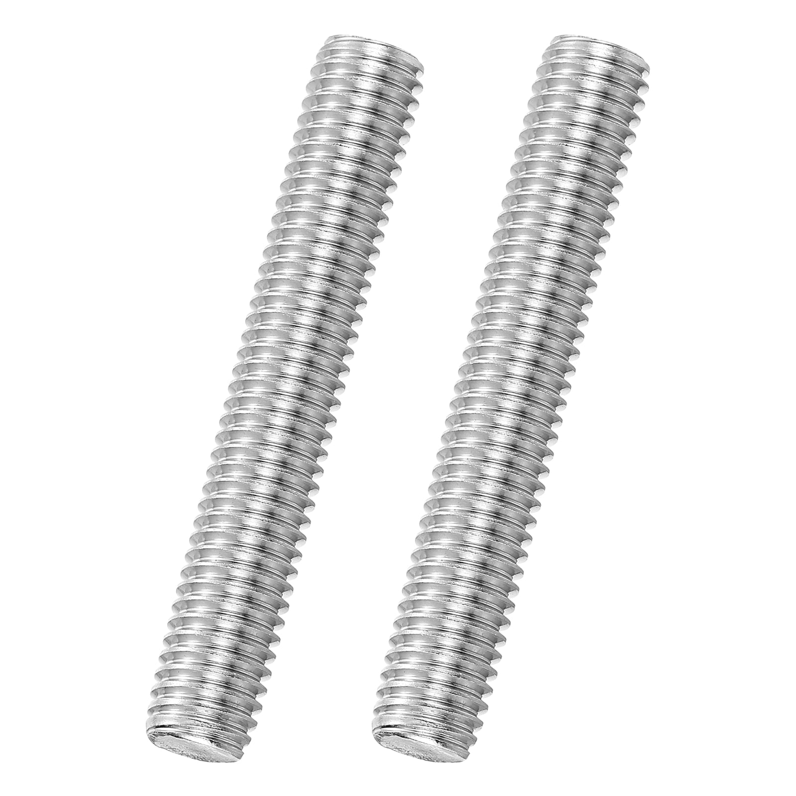 Uxcell 2Pack M10x65mm 316 Stainless Steel Fully All Threaded Rod Studs ...