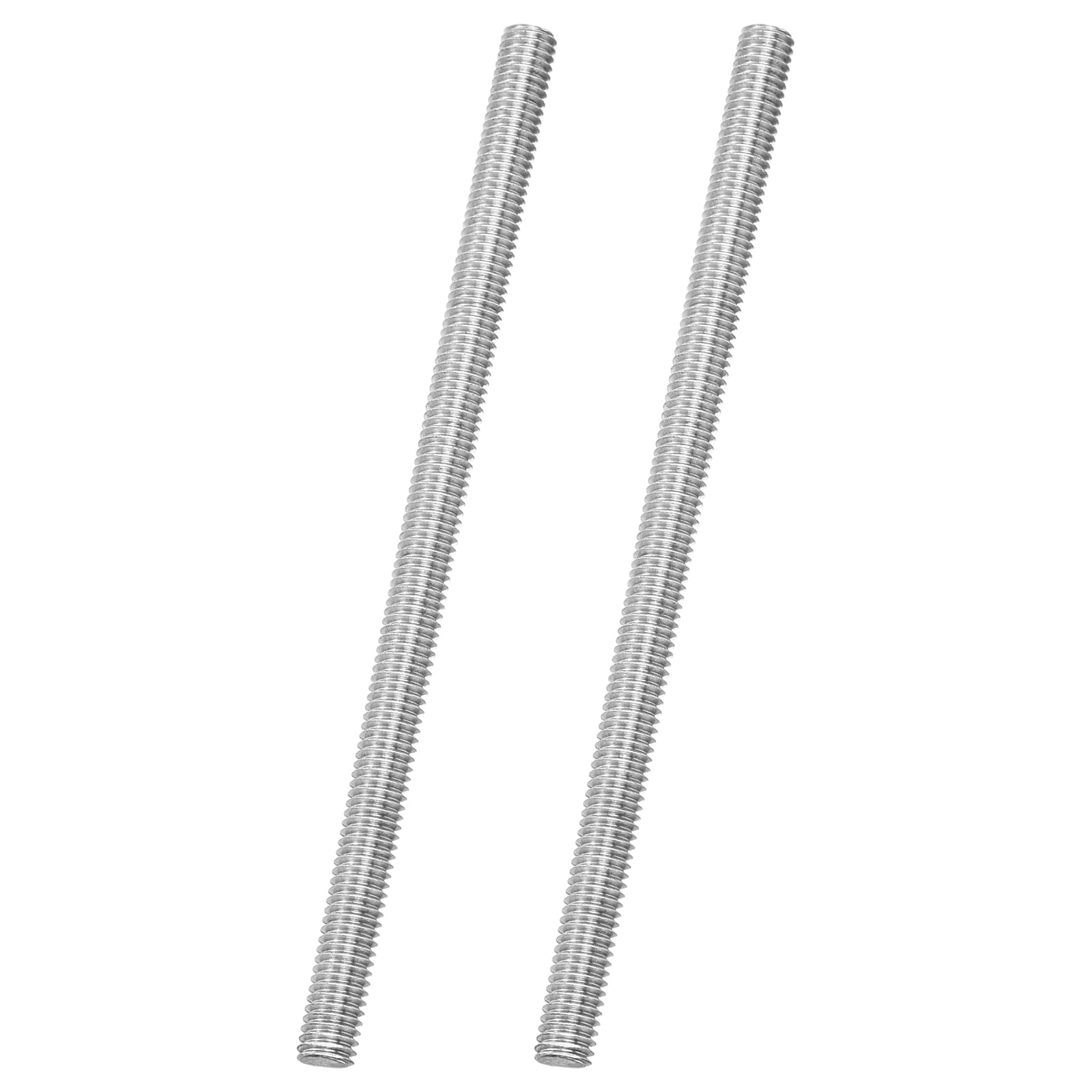 Uxcell 2Pack M6x110mm 316 Stainless Steel Fully All Threaded Rod Studs ...