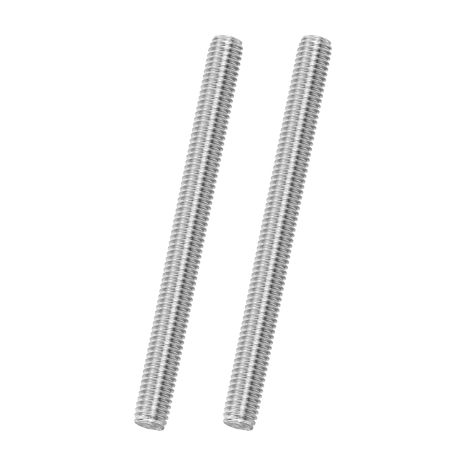Uxcell 2Pack M8x90mm 316 Stainless Steel Fully All Threaded Rod Studs ...