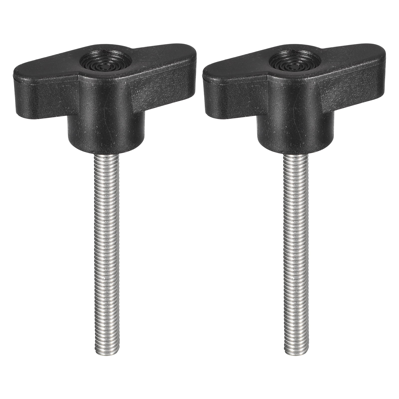 Uxcell 2Pack Metric 304 Stainless Steel Clamping Screw Knob T Shaped ...