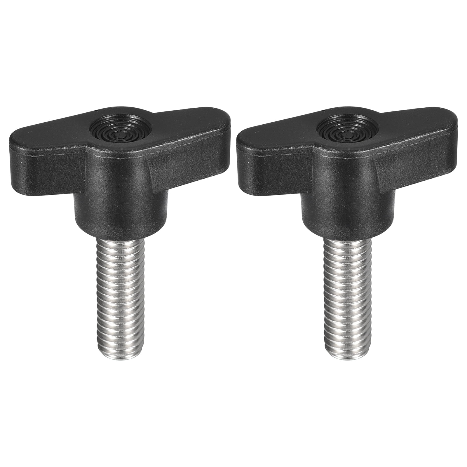 Uxcell 2Pack Metric 304 Stainless Steel Clamping Screw Knob T Shaped ...