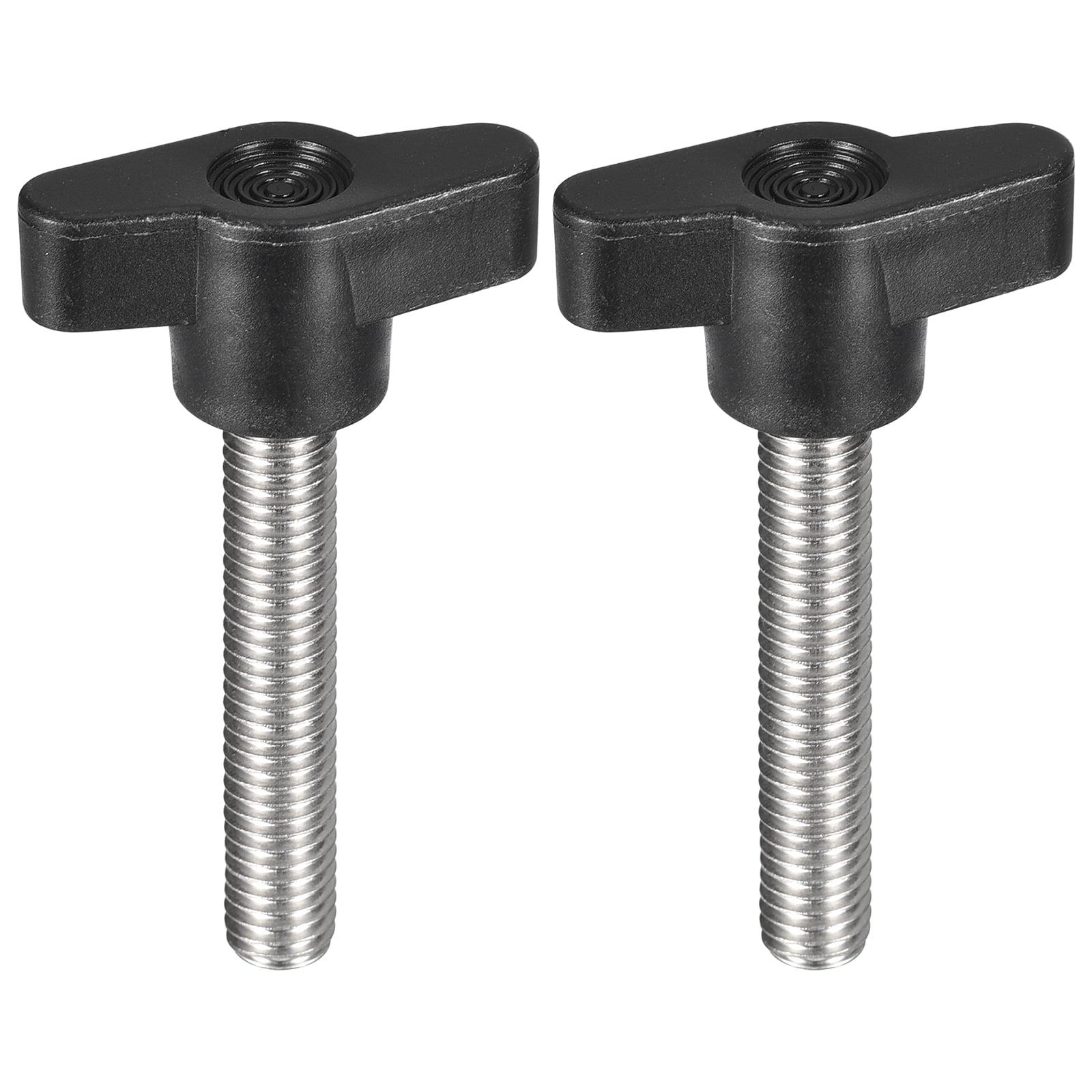 Uxcell 2Pack Metric 304 Stainless Steel Clamping Screw Knob T Shaped ...
