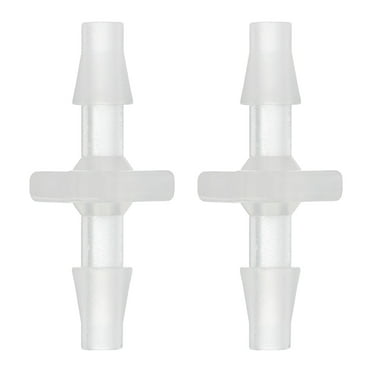 Uxcell Hose Barb Fitting 19.7mm Barbed G1/2 Male Thread, 2 Pack Pipe Connector, Grey - Walmart.com