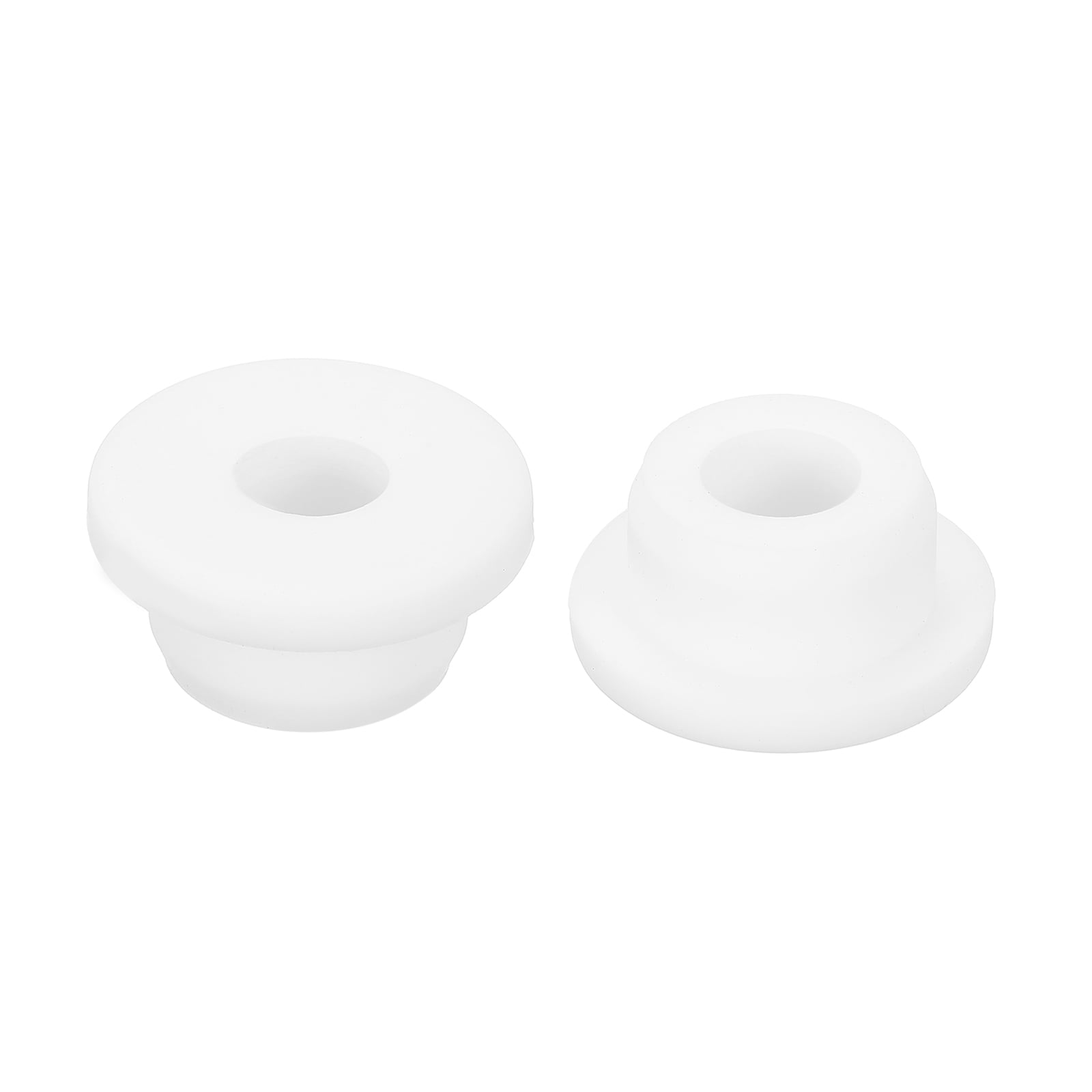 Uxcell 2Pack Rubber Grommets 20mm Drill Hole, 11mm ID White Hole Plug ...
