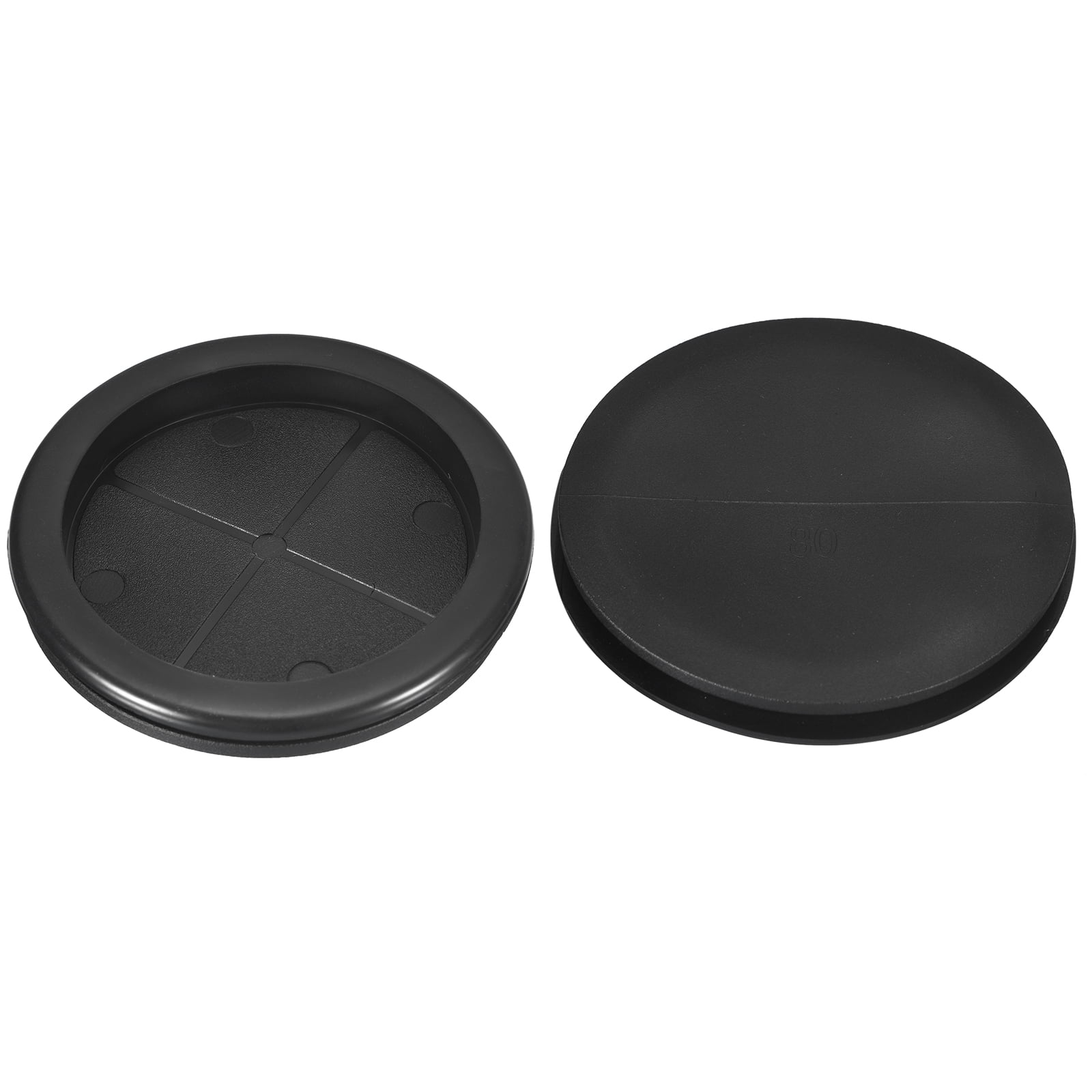 Uxcell 2Pack Rubber Grommets 3-1/8" (80mm) Drill Hole, 2-3/4" (70mm) ID ...