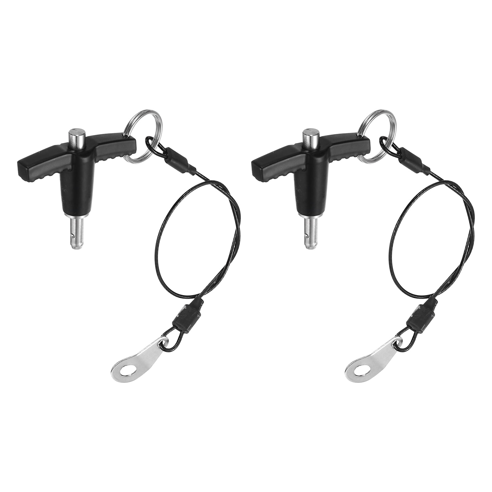 Uxcell 2Pack T Handle Lock Pins, 5mm x 10mm Usage Length Stainless ...