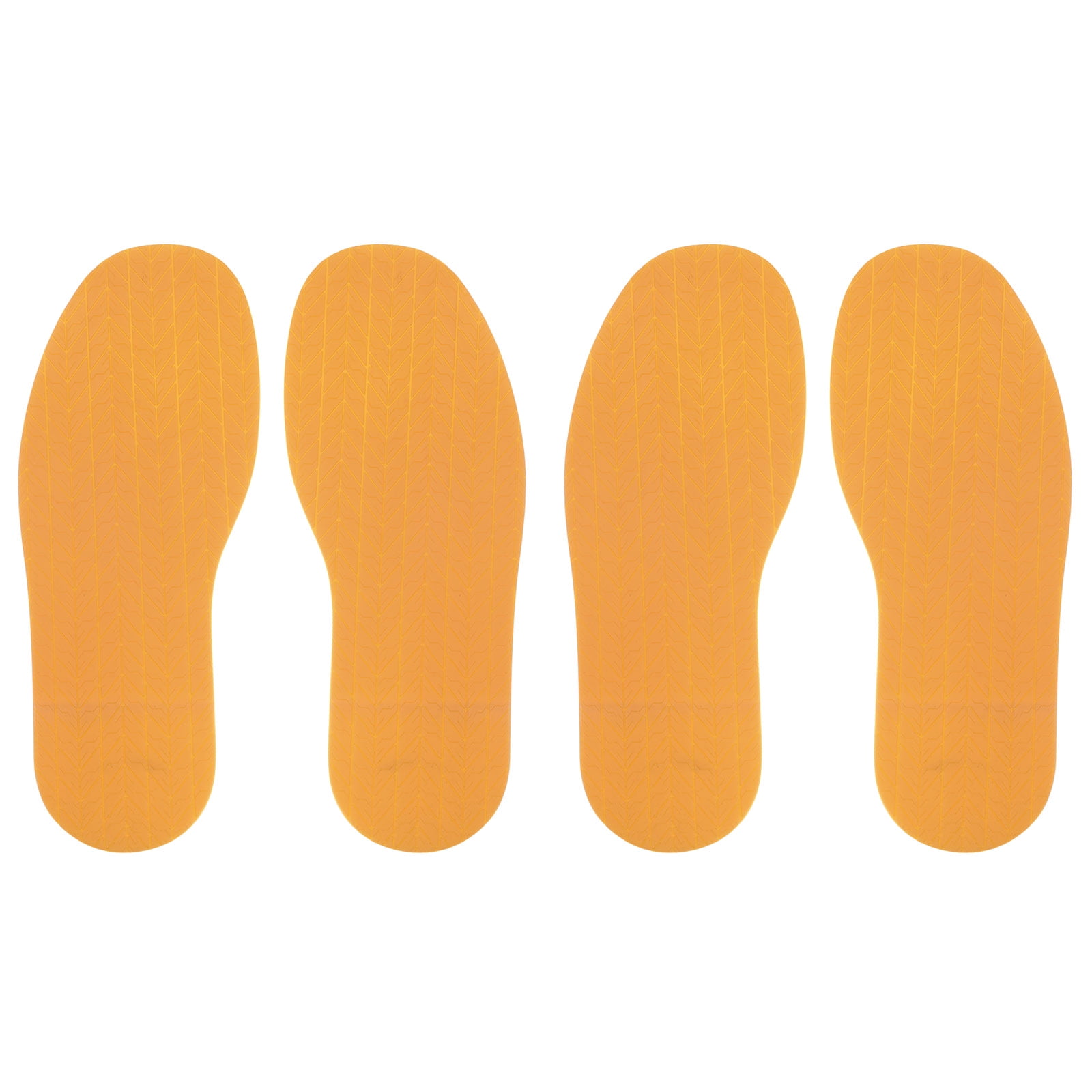 Uxcell 2Pair Shoe Bottom Full Sole Replacement 3.7mm Thickness Rubber ...