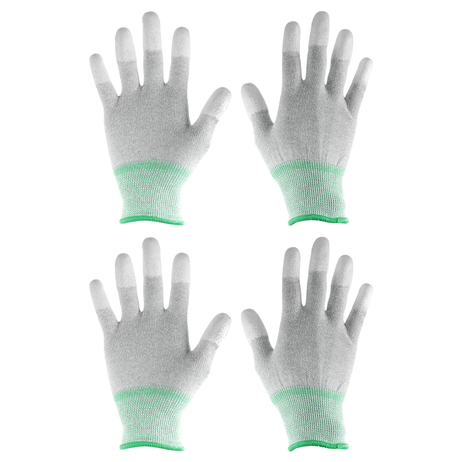 Uxcell 2Pairs ESD Anti Static Gloves 20cm Thickened High Resistance ...