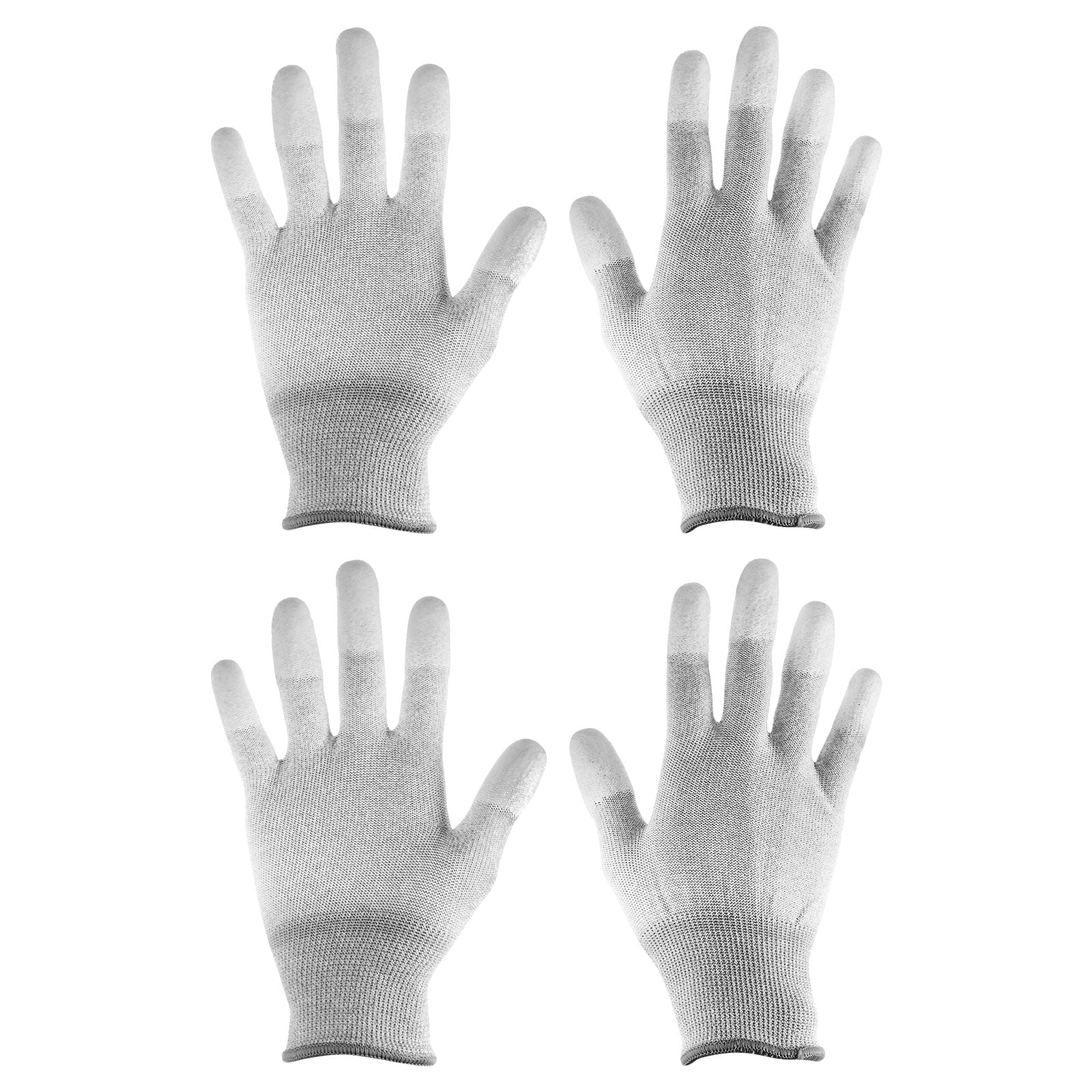 Uxcell 2Pairs ESD Anti Static Gloves 21cm Thickened High Resistance ...