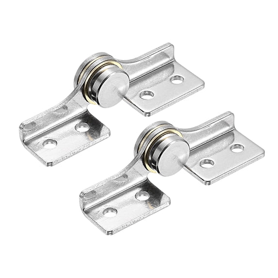 Uxcell 2Pcs 0.5 N.M Torque Shaft Hinges, 304 Stainless Steel Damping ...