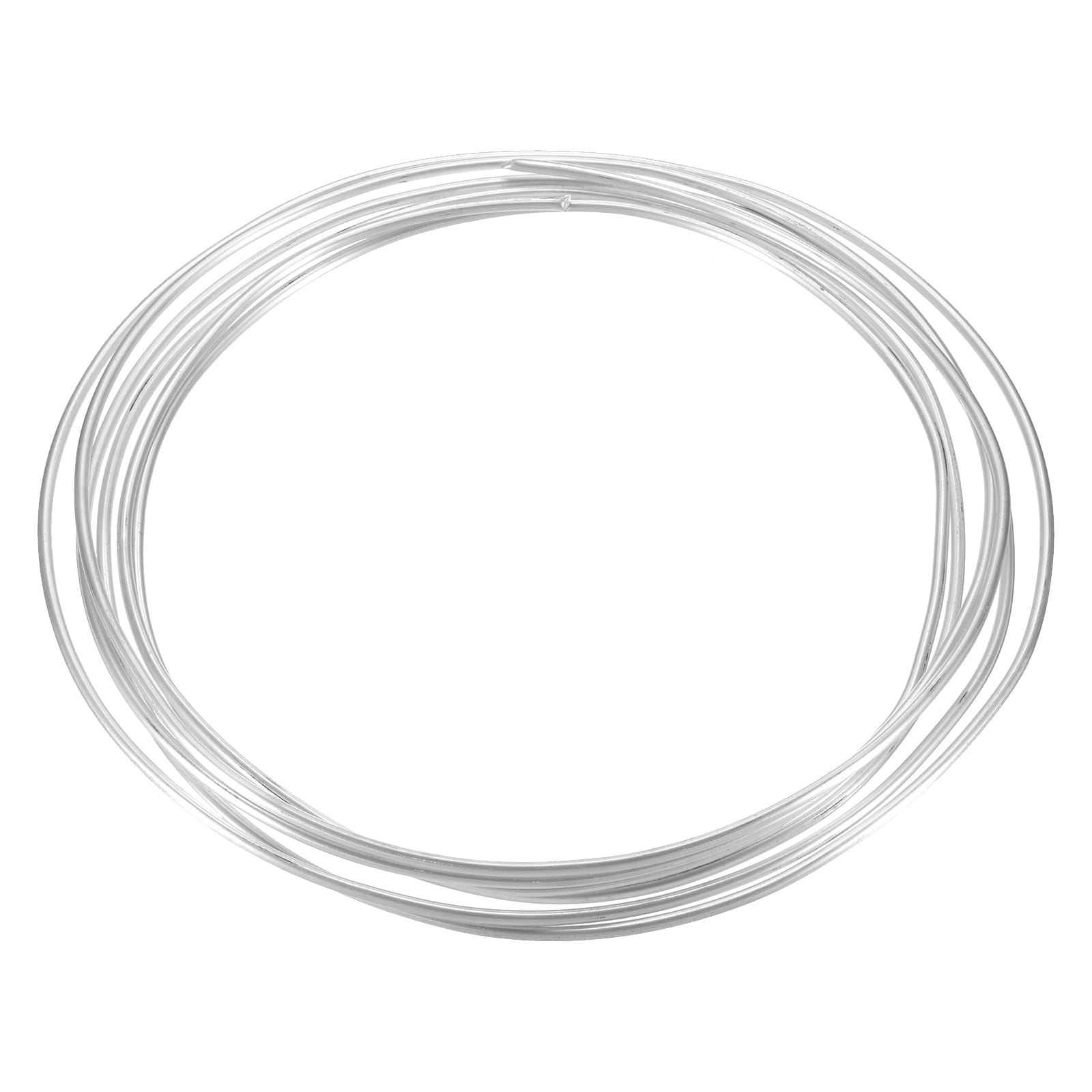 Uxcell 2Pcs 1060 Aluminum Coiled Tubing 3/16" OD 1/25" Wall Thickness ...
