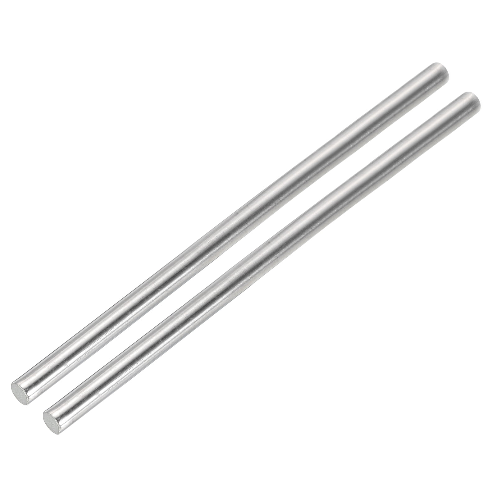 Uxcell 2Pcs 10mm x 405mm 304 Stainless Steel Rods, Round Metal Solid ...