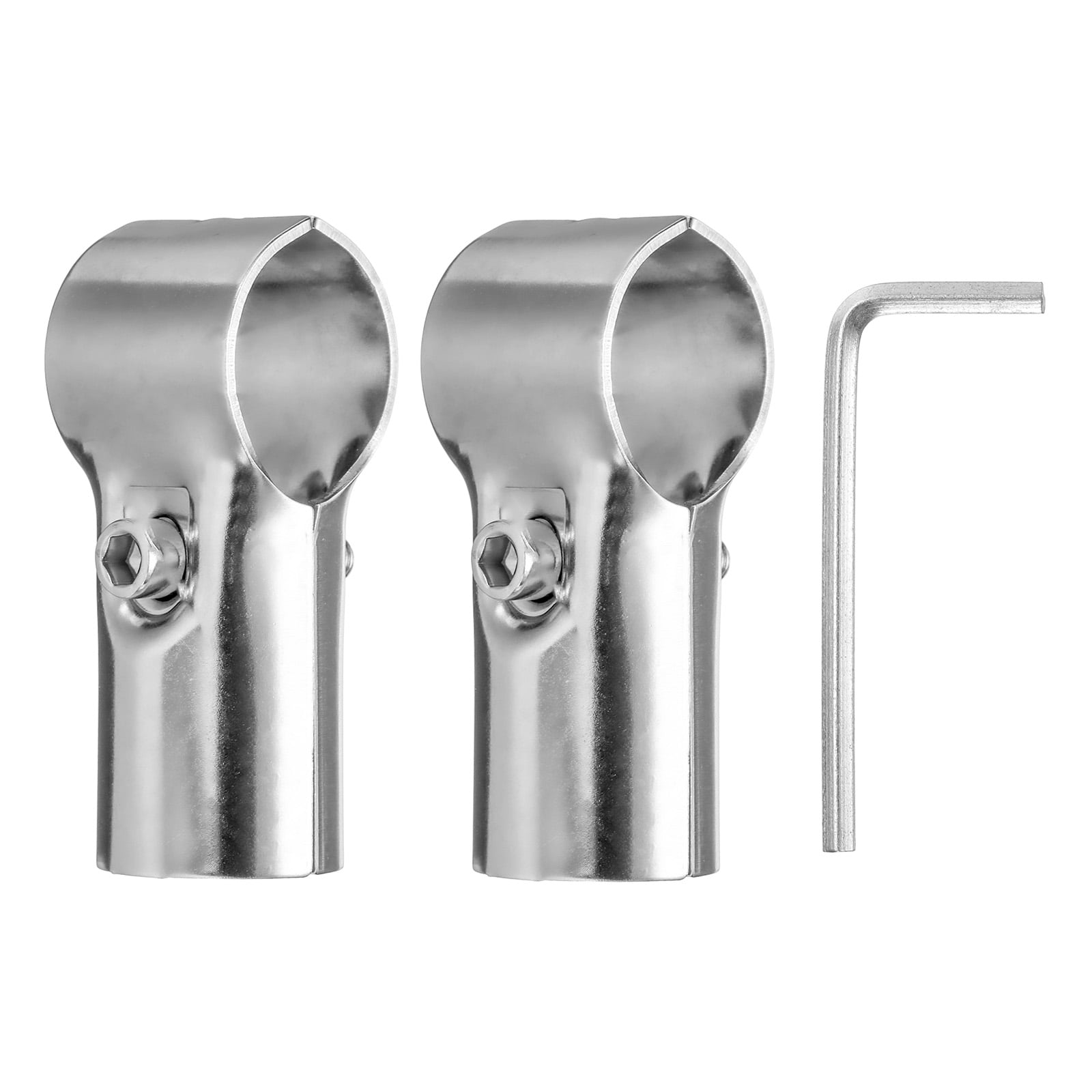 Uxcell 2Pcs 180 Degree Structural Pipe Connectors 1"/1.1" Fit Pipe Dia ...